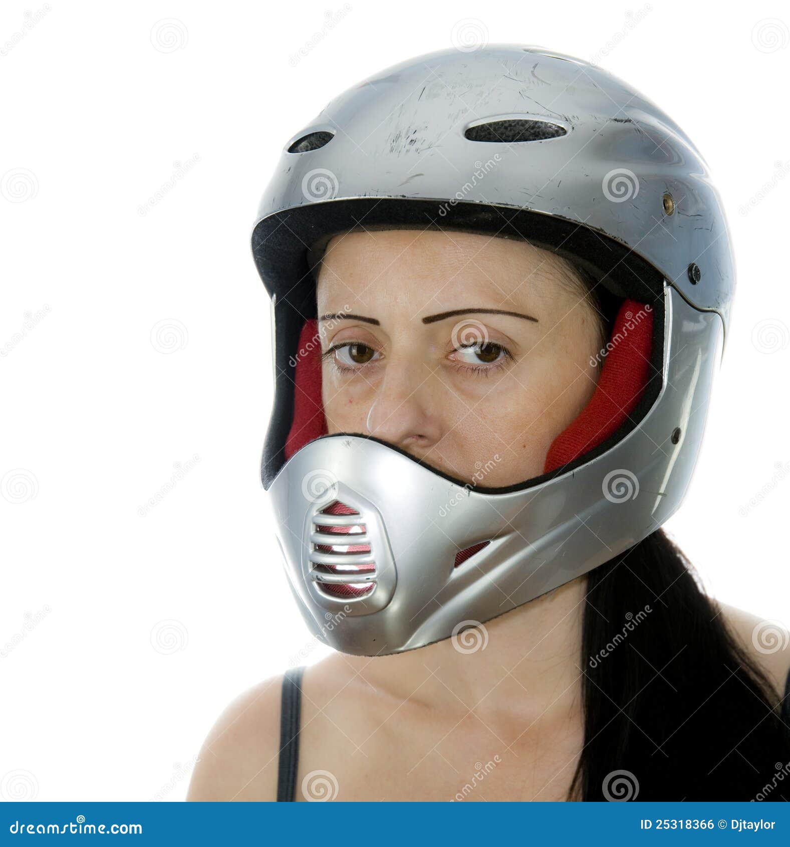 Woman Motocross Rider Stock Photography | CartoonDealer.com #6429122