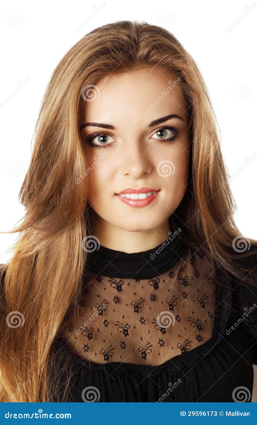 Woman with sincere smile stock image. Image of adults - 29596173