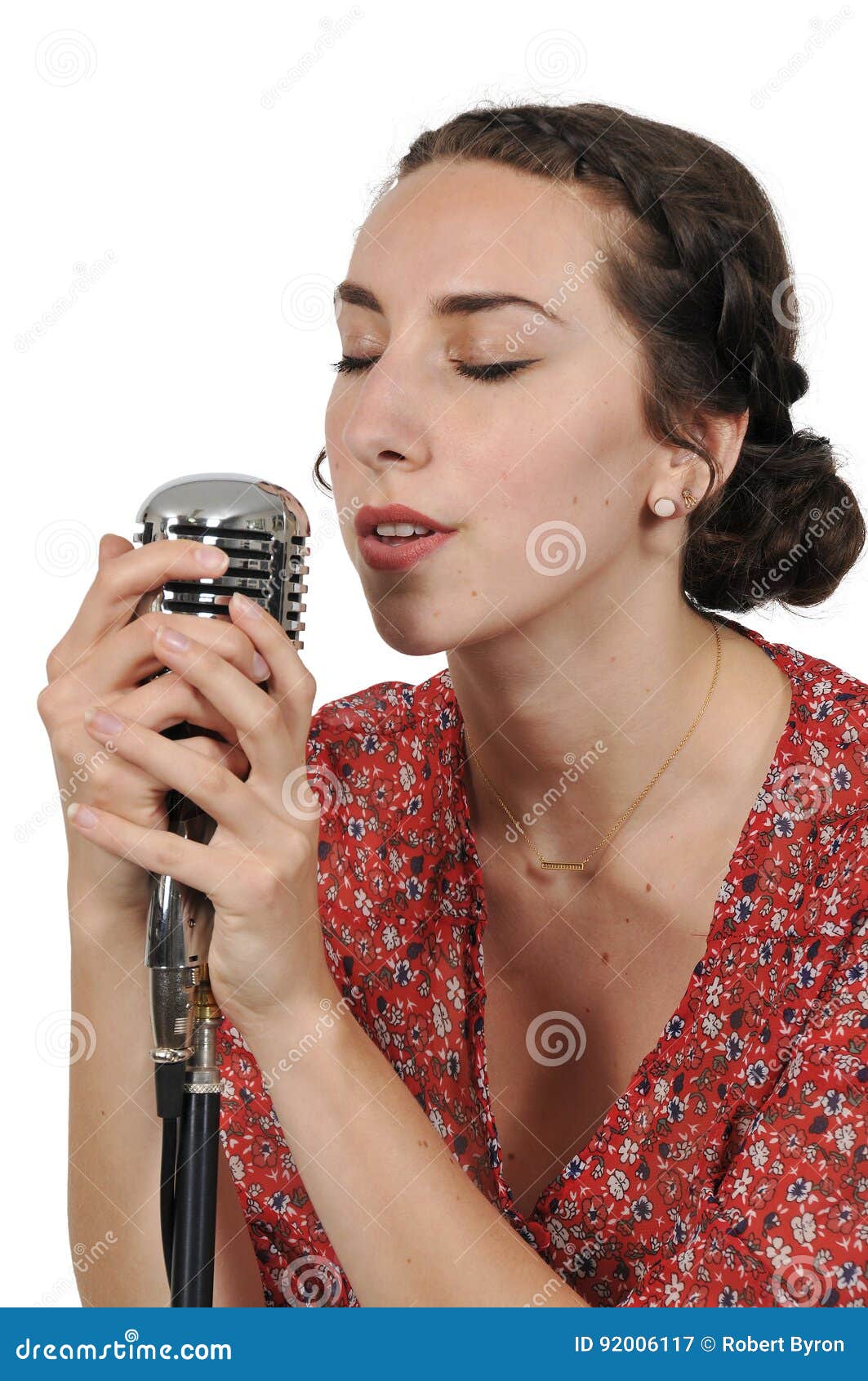 Woman Singer stock image. Image of live, history, nightclub - 92006117