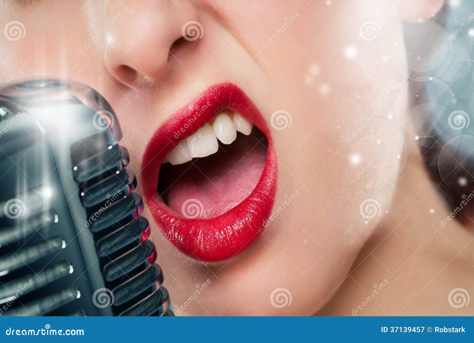 Woman singing stock image. Image of music, human, attractive - 37139457