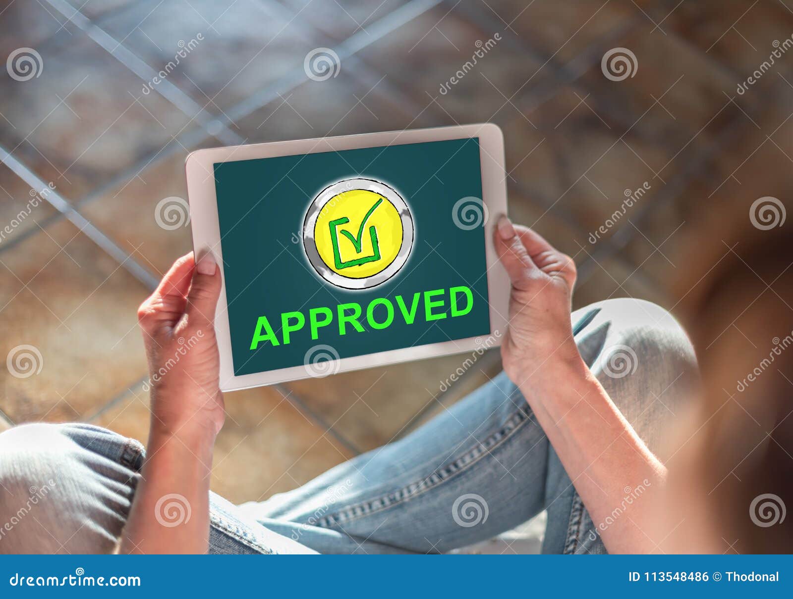 Validation Concept on a Tablet Stock Photo - Image of agreement ...
