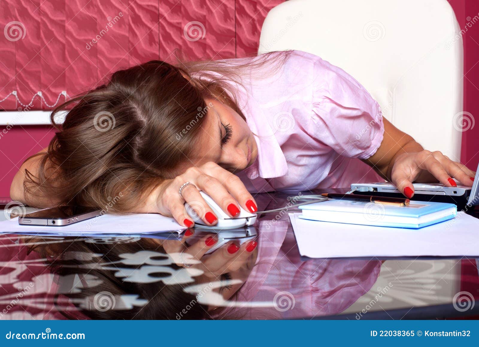Woman sleeping at the PC stock image. Image of sleeping - 22038365