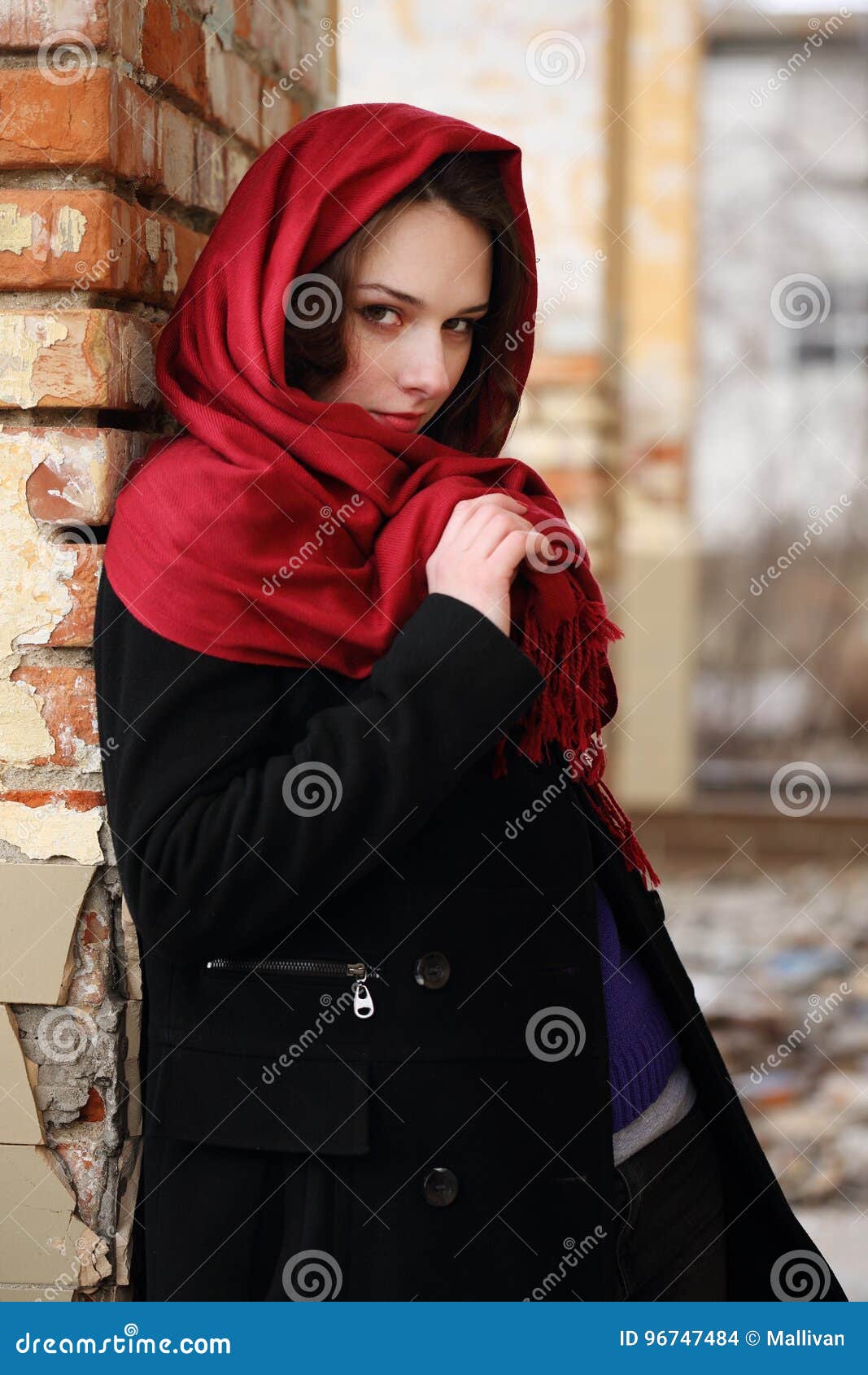 Woman with a sly look stock photo. Image of adult, creepy - 96747484