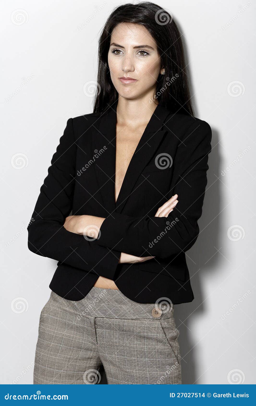 Woman in Smart Business Suit Stock Photo - Image of attractive, female ...