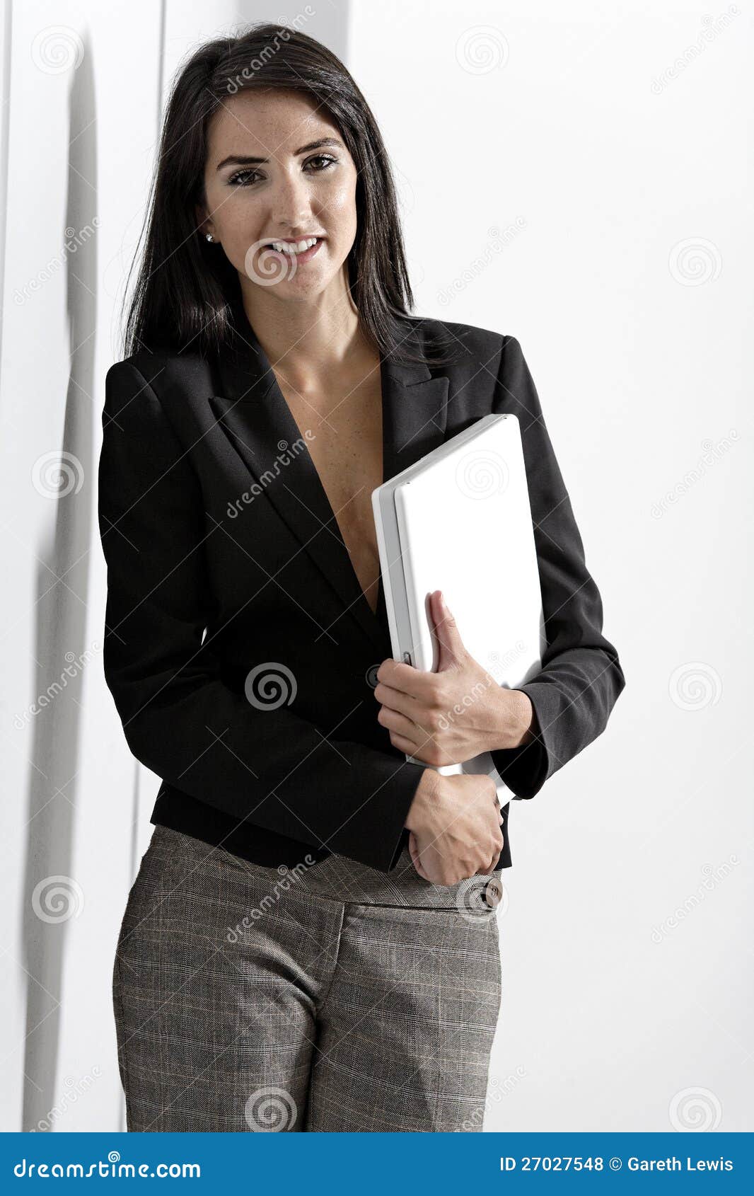 Woman in Smart Business Suit Stock Photo - Image of business, jacket ...