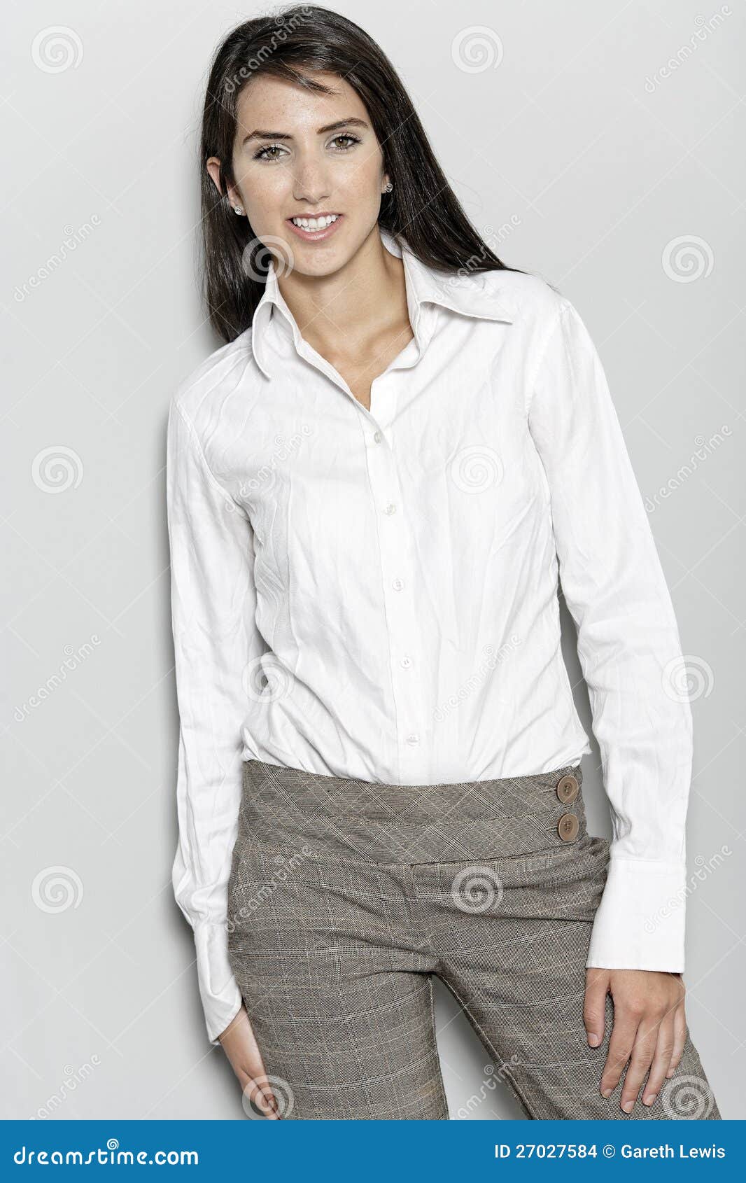 Woman in Smart Business Suit Stock Photo - Image of suit, fashion: 27027584