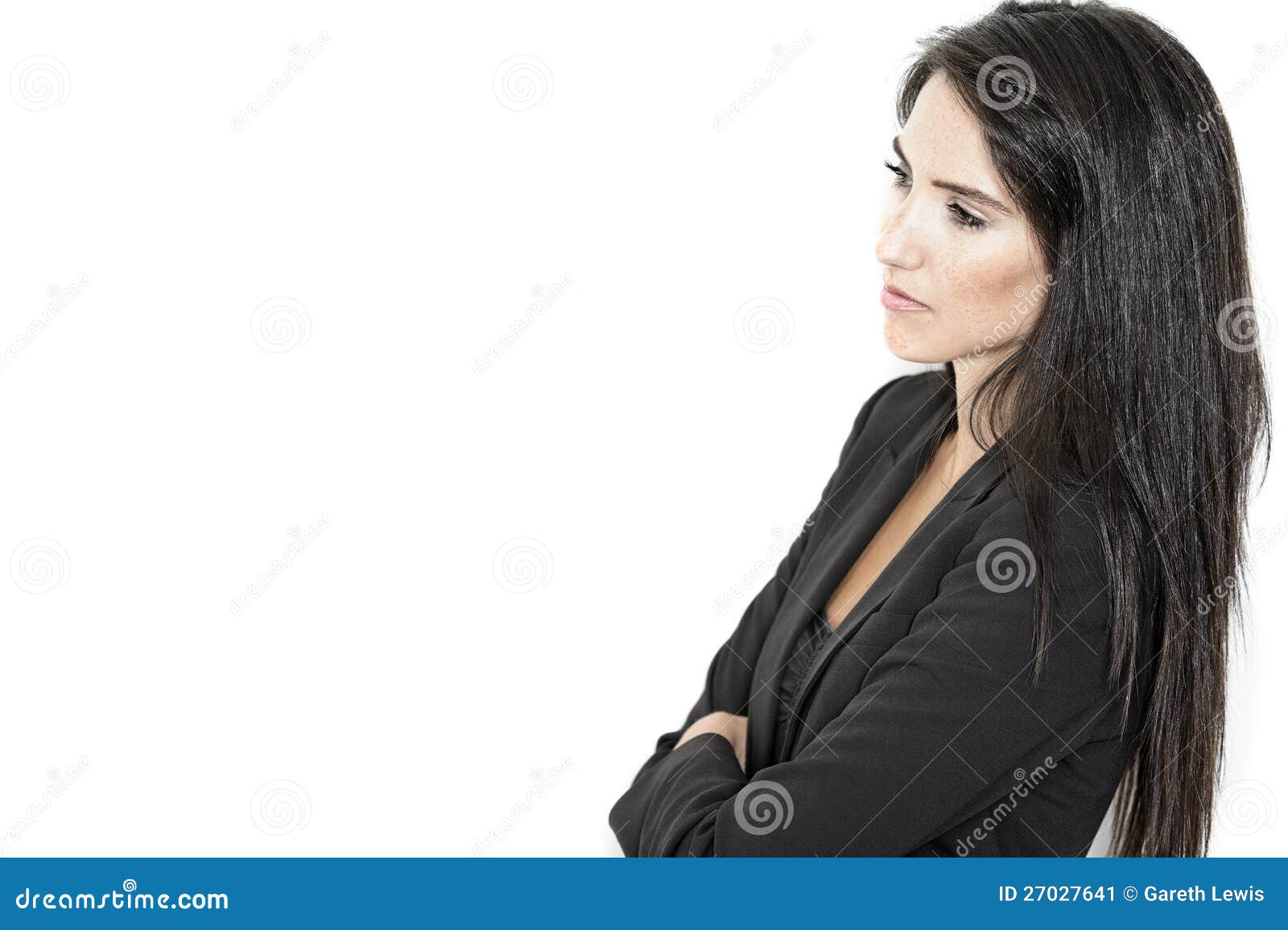 Woman in Smart Business Suit Stock Image - Image of work, young: 27027641