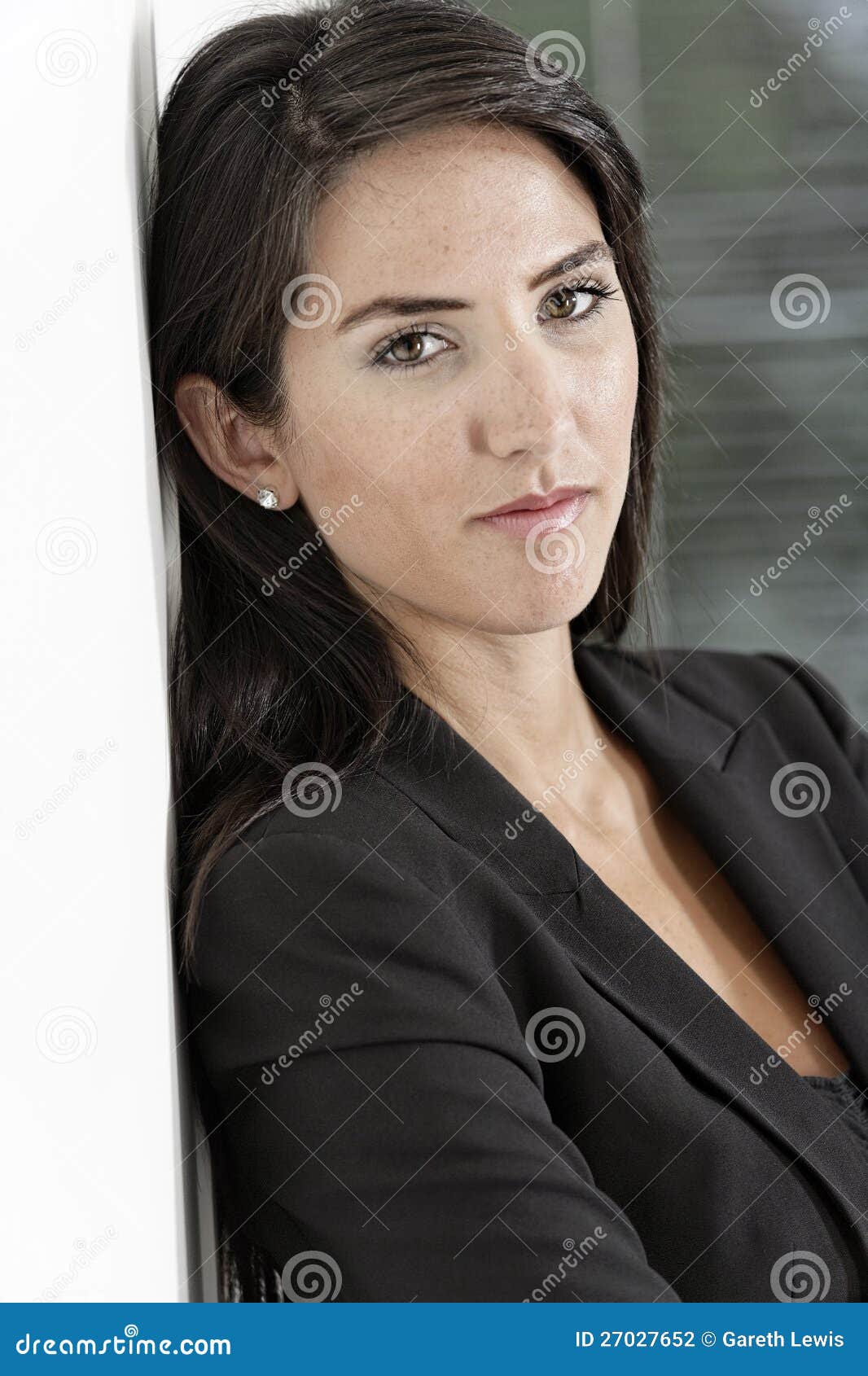 Woman in Smart Business Suit Stock Photo - Image of female ...
