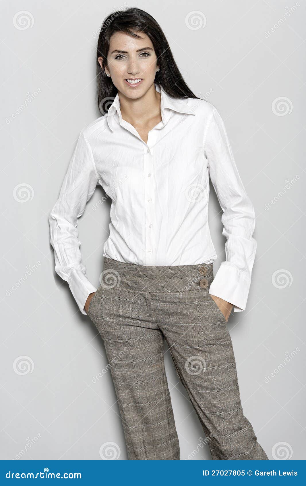 Woman in Smart Business Suit Stock Image - Image of beautiful, suit ...
