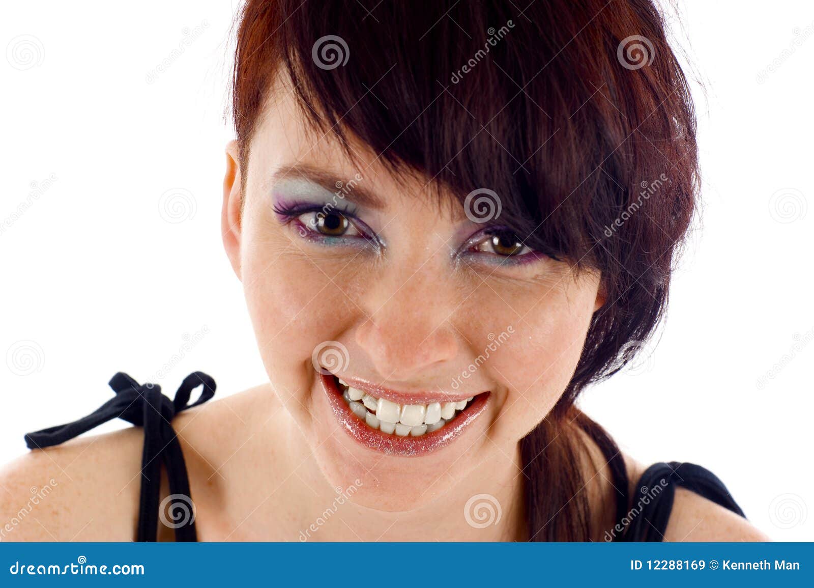 Woman Smile stock image. Image of happy, casual, person - 12288169