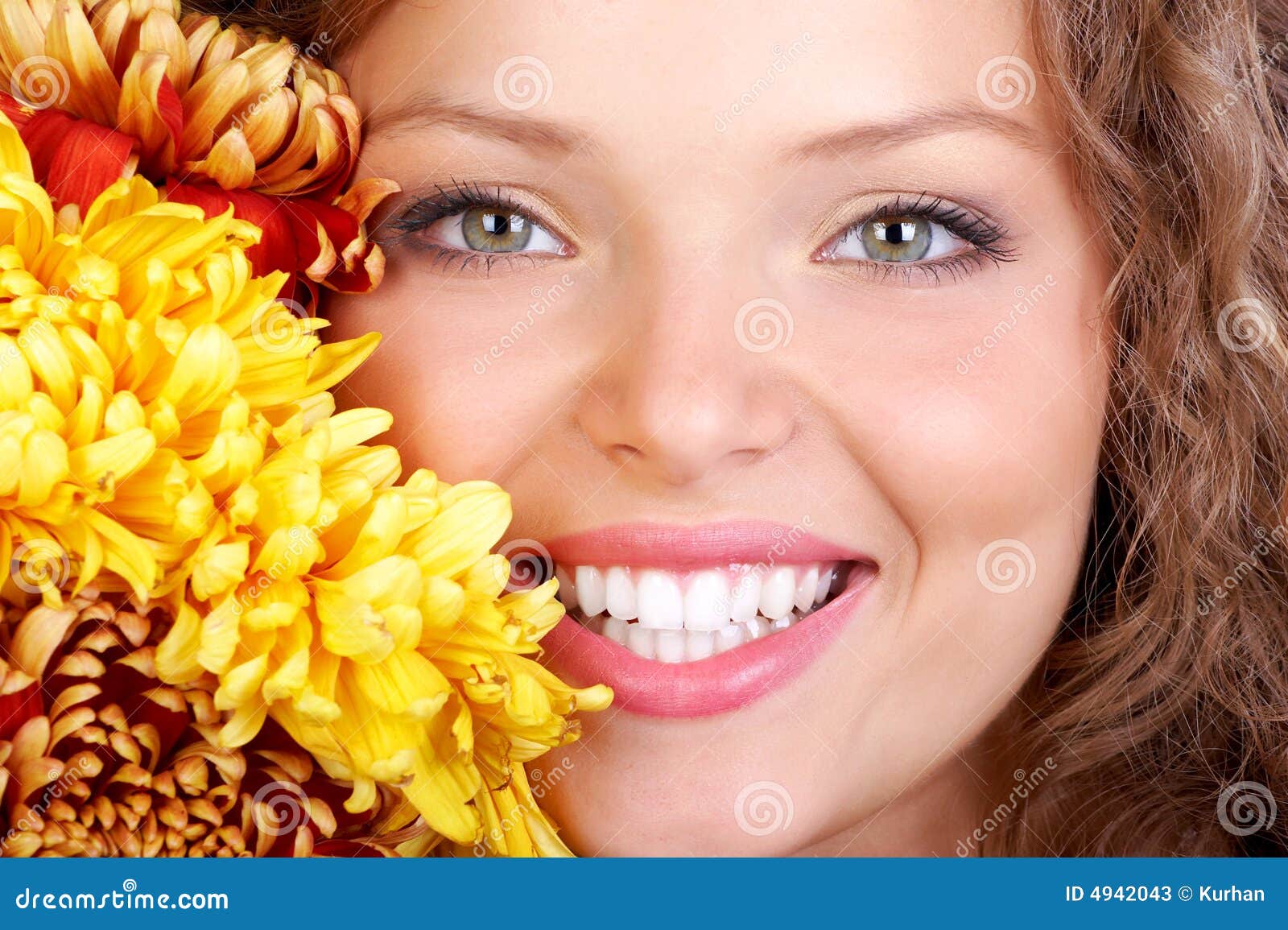 Woman smile stock image. Image of people, smile, dentistry - 4942043