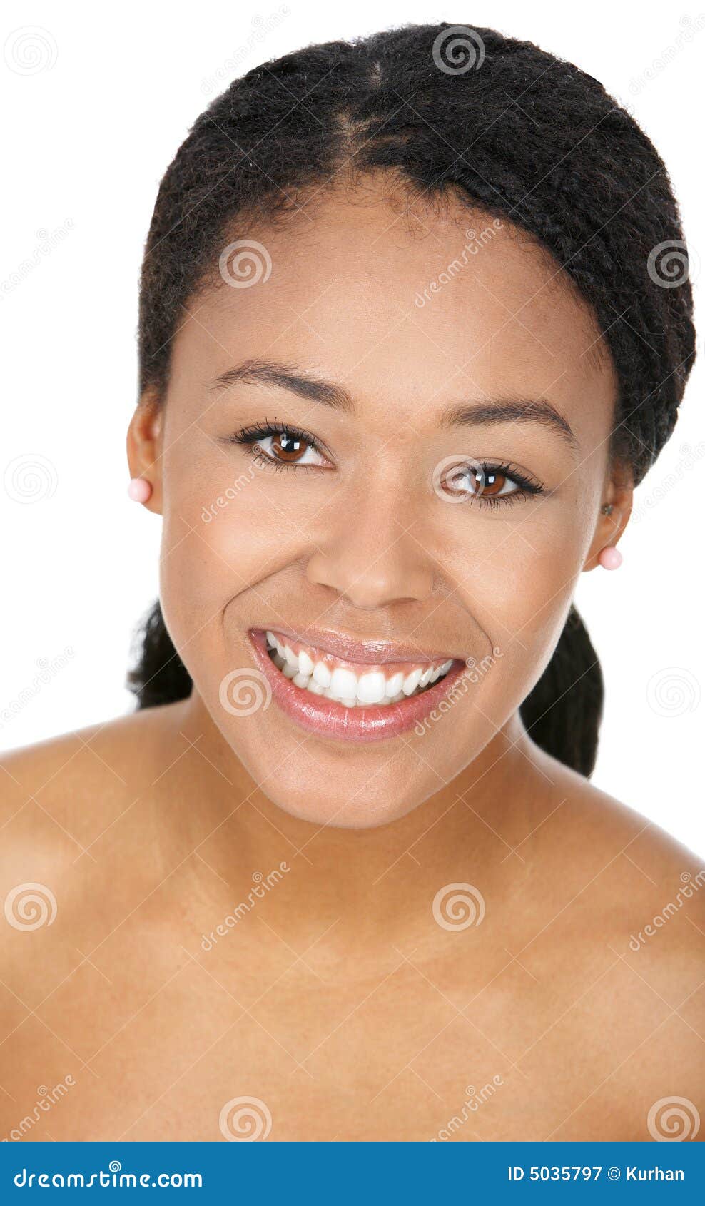 Woman smile stock image. Image of eyes, skin, background - 5035797