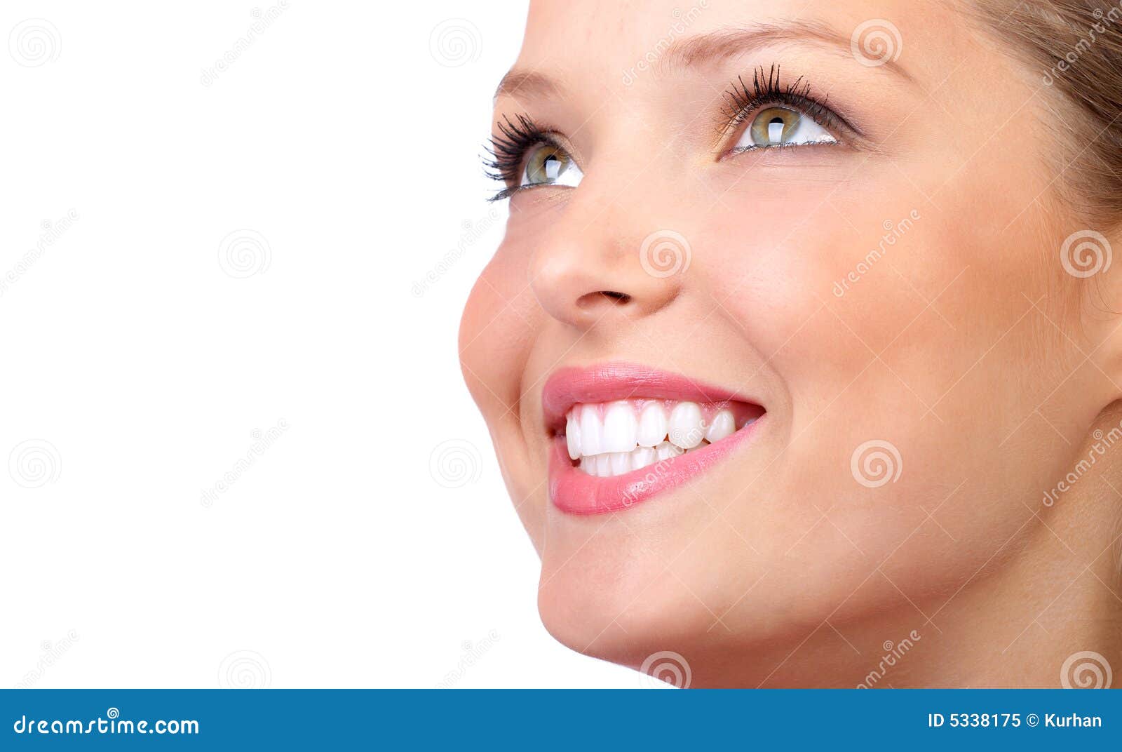 Woman smile stock image. Image of fashion, beauty, teeth - 5338175