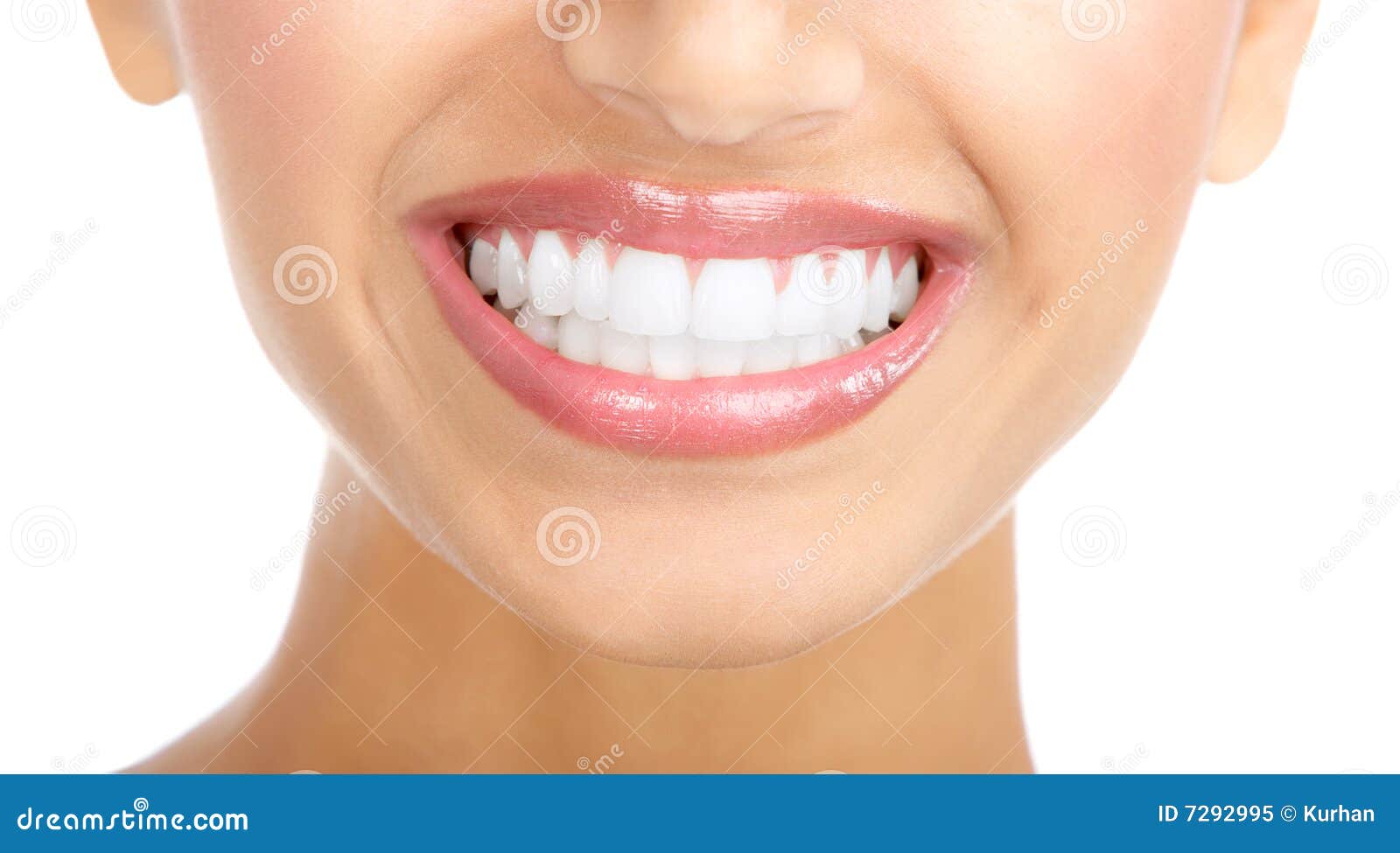 Woman smile and teeth stock image. Image of women, health - 7292995