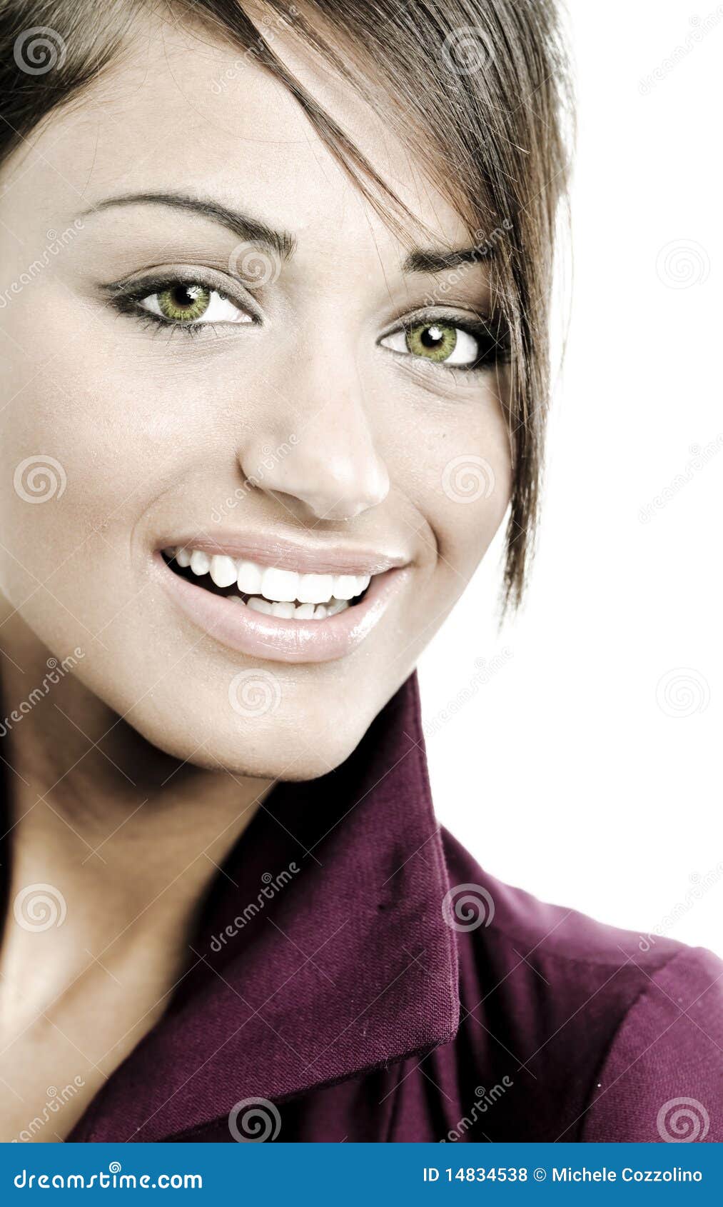 Woman smiling stock photo. Image of young, face, adult - 14834538