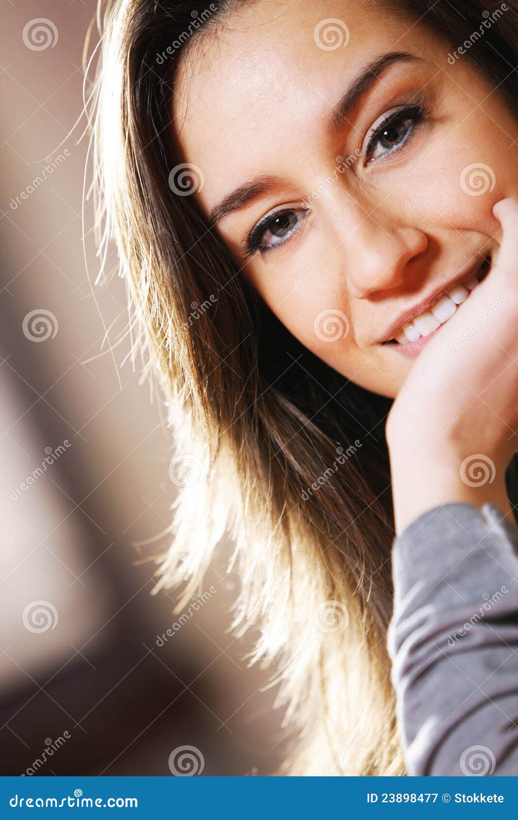 Woman smiling stock image. Image of human, confidence - 23898477
