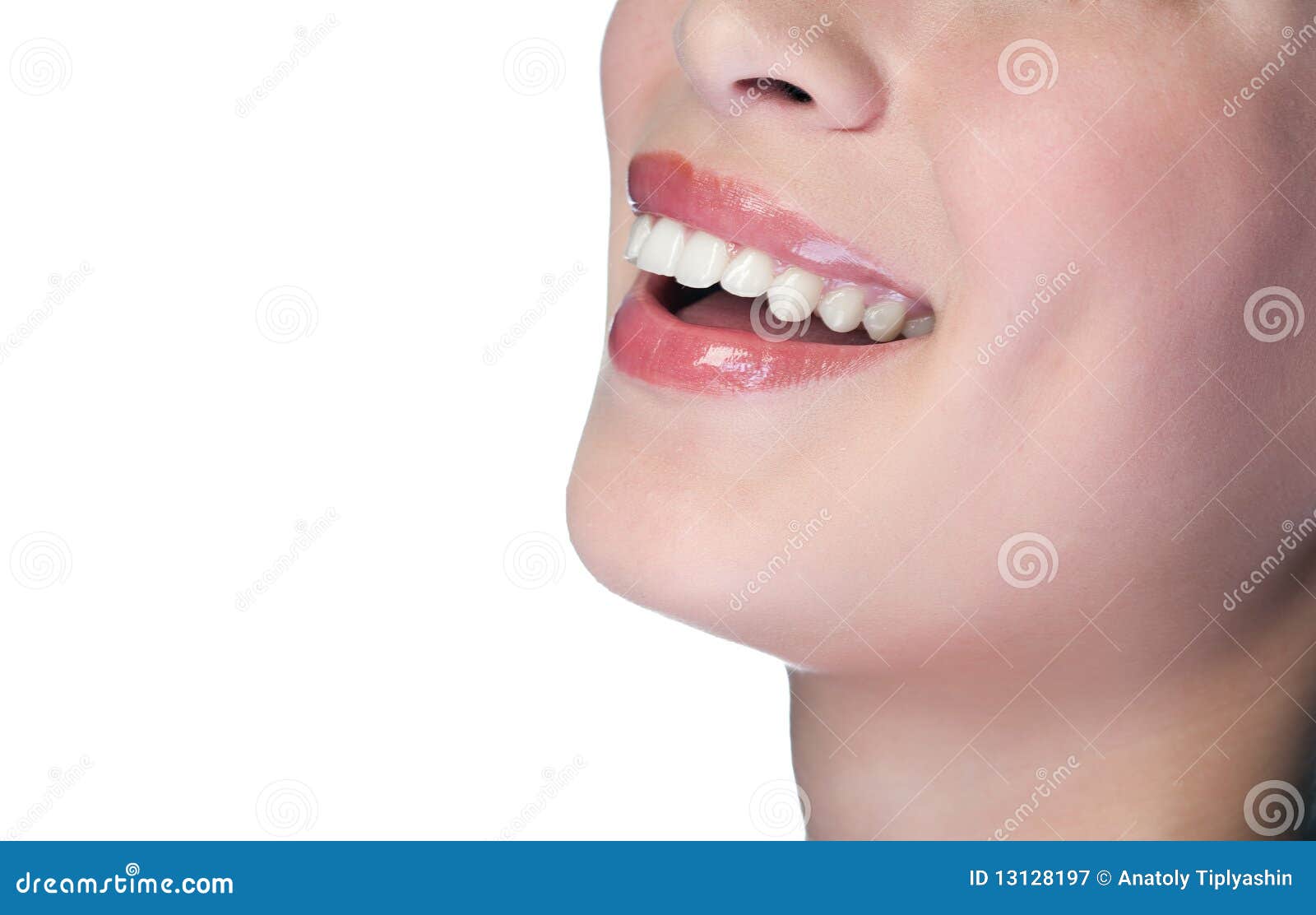 Woman Smiling with Great Teeth Stock Image - Image of beautiful ...