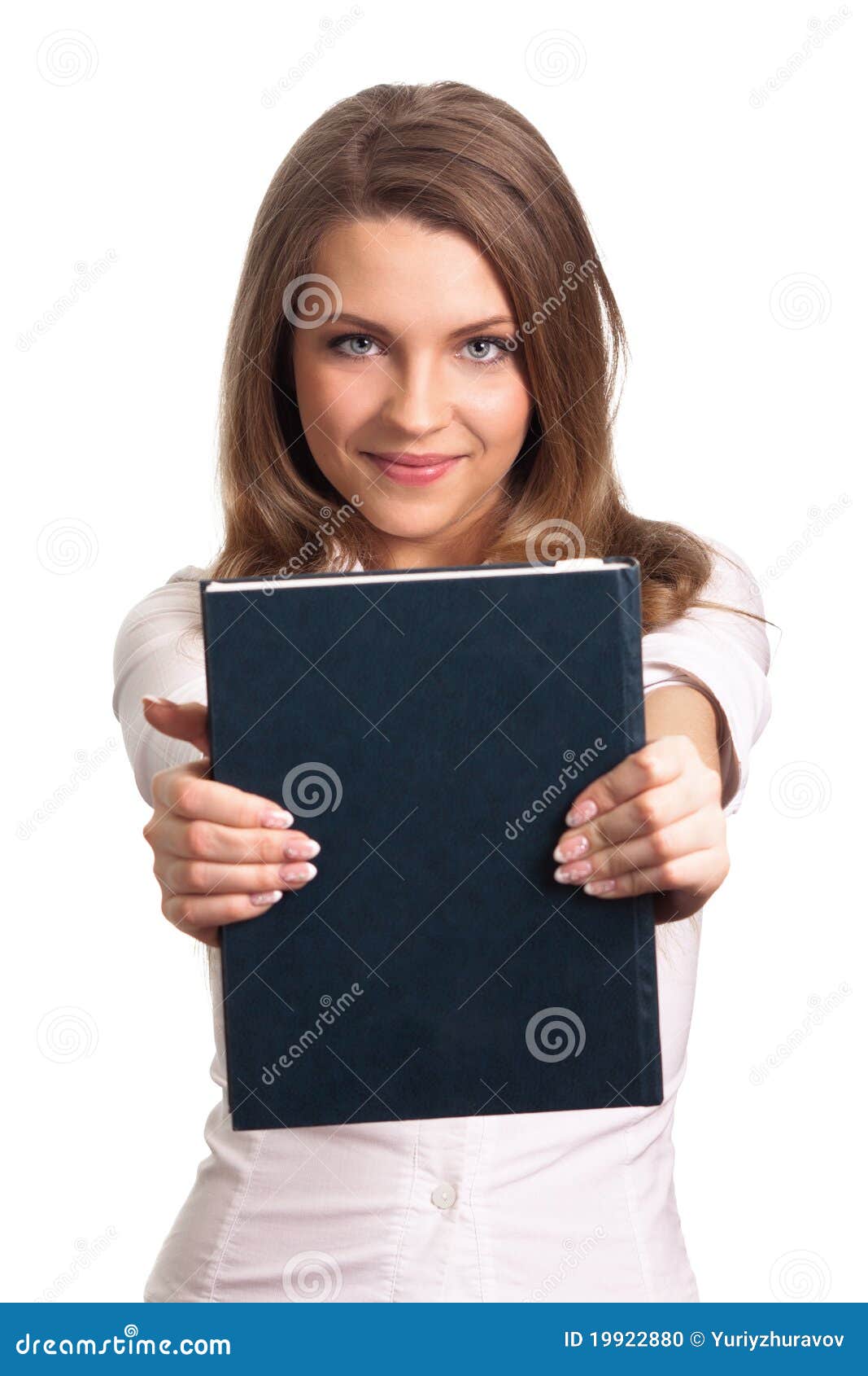 Woman Smiling while Holding Book Stock Photo - Image of female, model ... Woman Smiling while Holding Book Stock Photo - Image of female, model ...