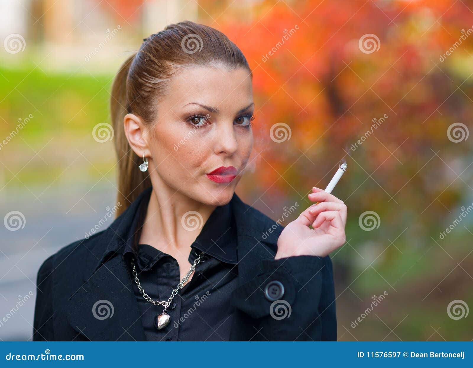 Woman smoking stock image. Image of female, health, cigarette - 11576597