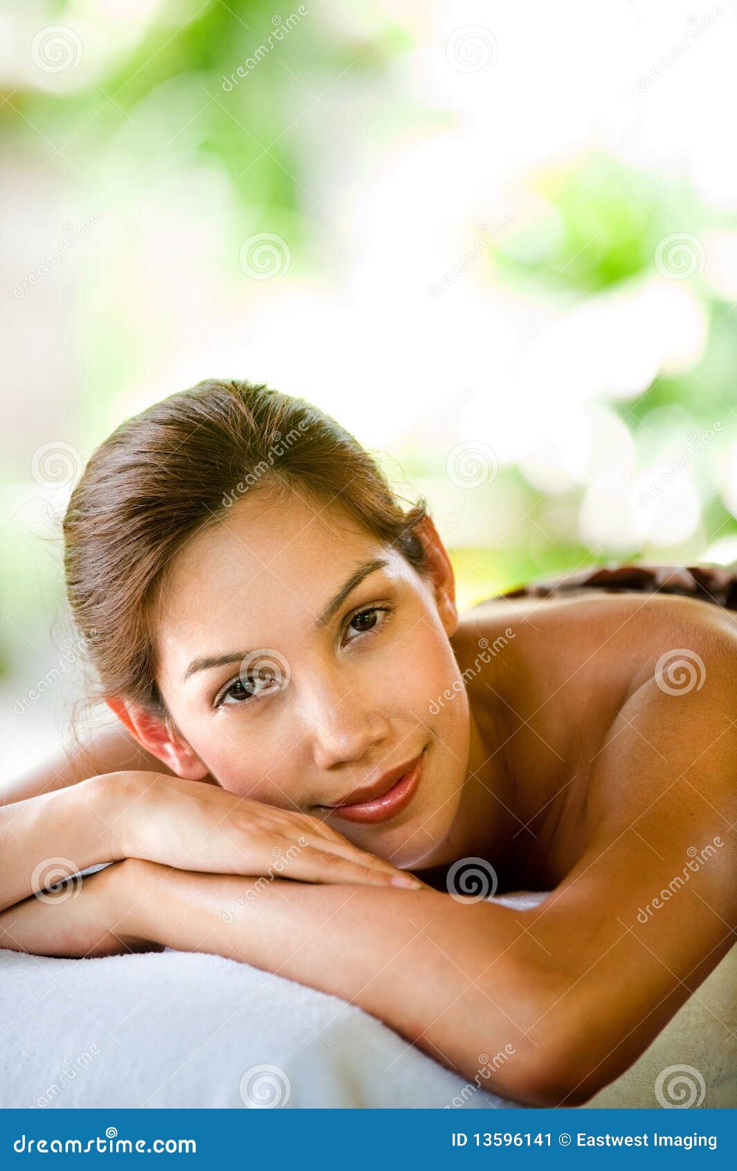 Woman at Spa stock image. Image of relaxing, looking - 13596141