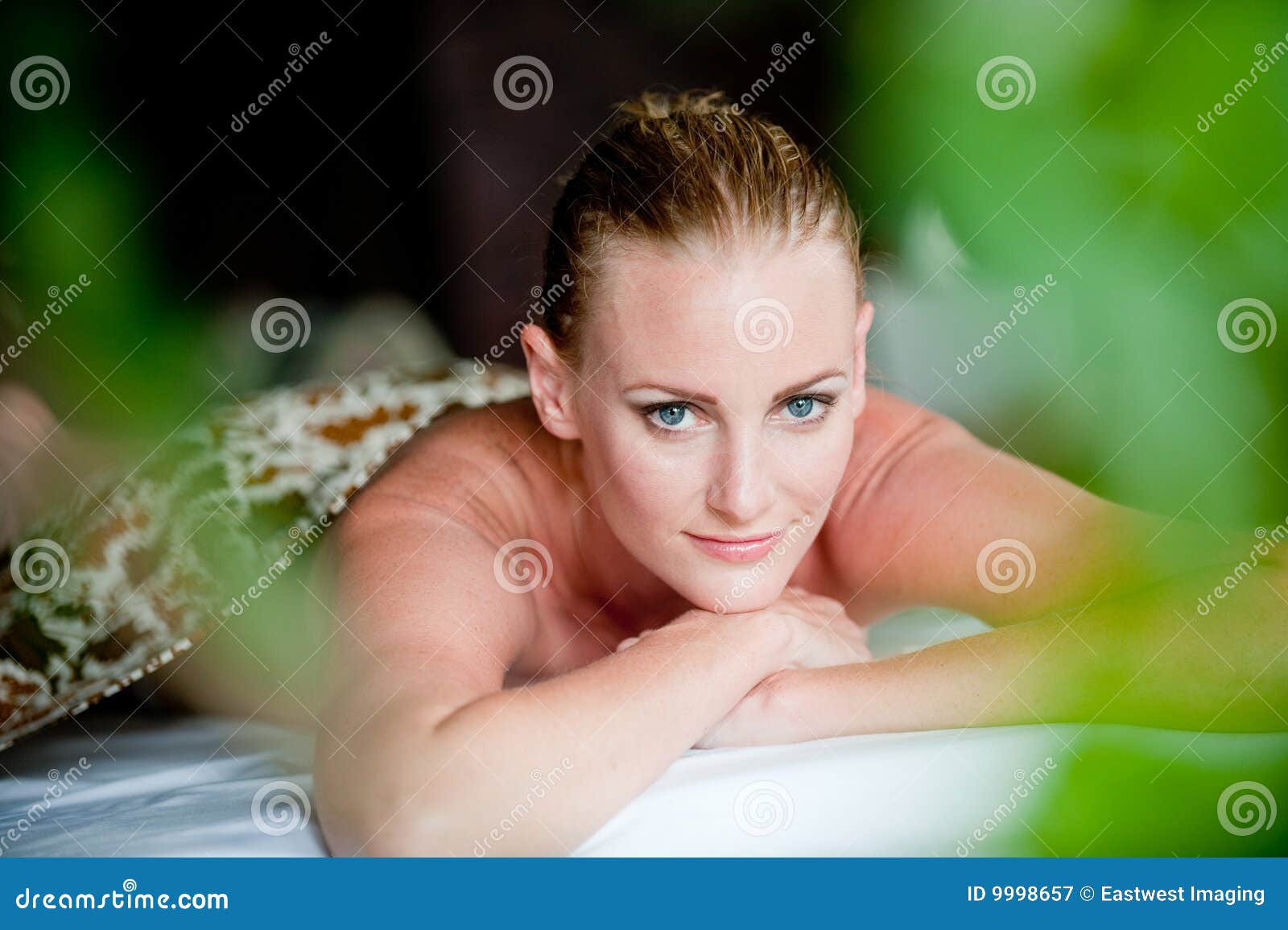 Woman at Spa stock image. Image of white, woman, relaxed - 9998657
