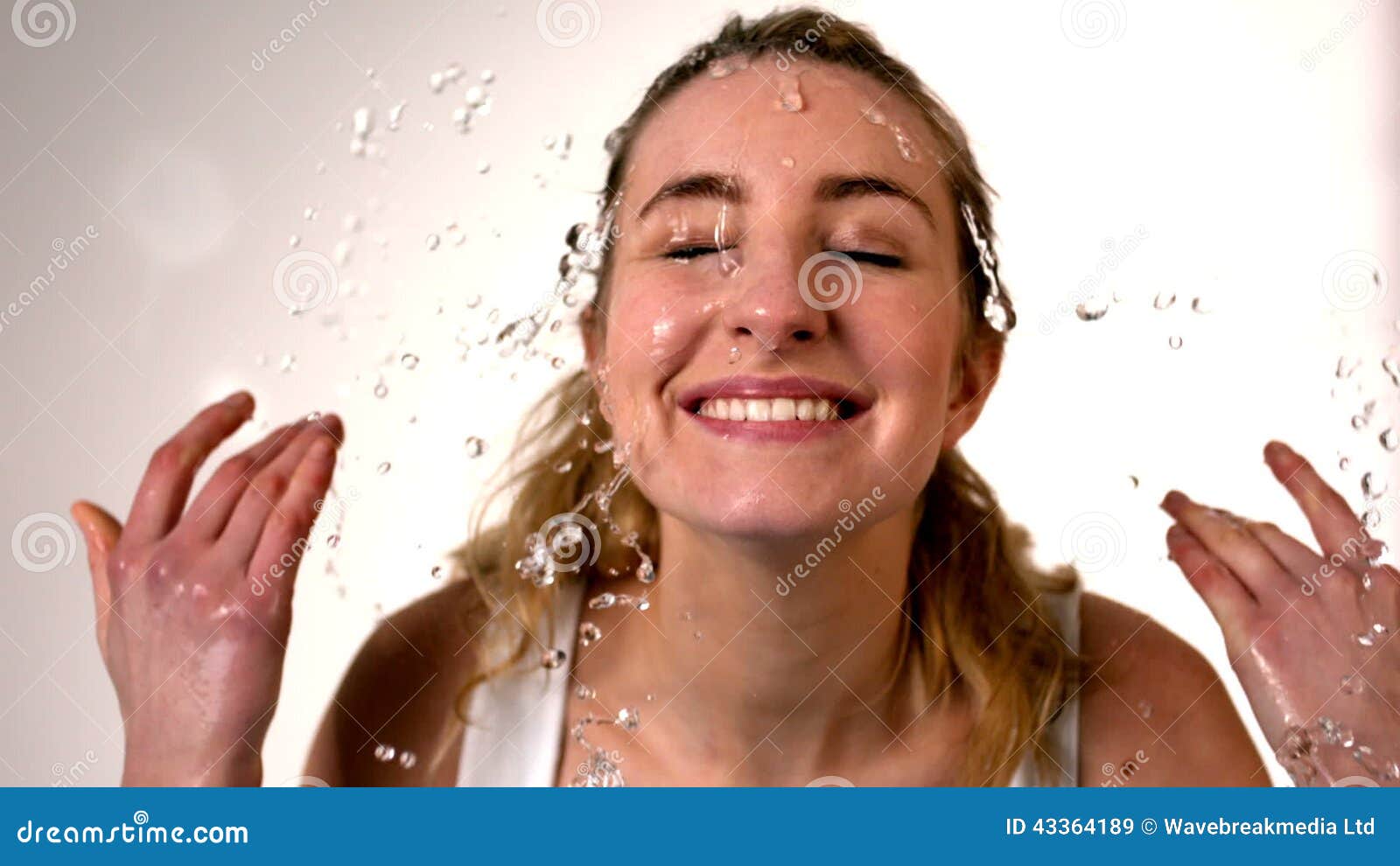 Woman Splashing Face Water Stock Footage & Videos - 539 Stock Videos