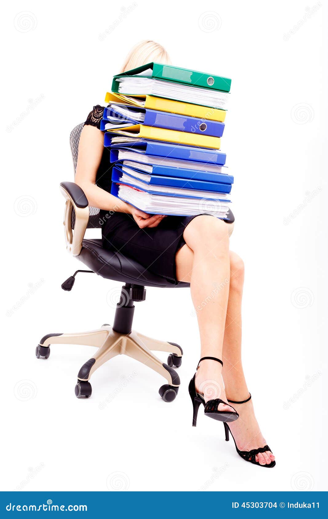 Stack Of Folders Royalty-Free Stock Photography | CartoonDealer.com ...