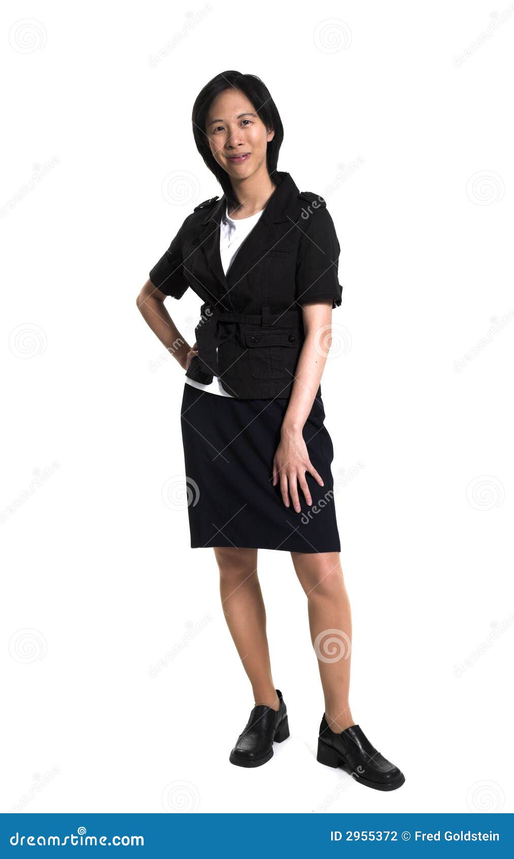 Woman standing stock photo. Image of isolated, isolation - 2955372