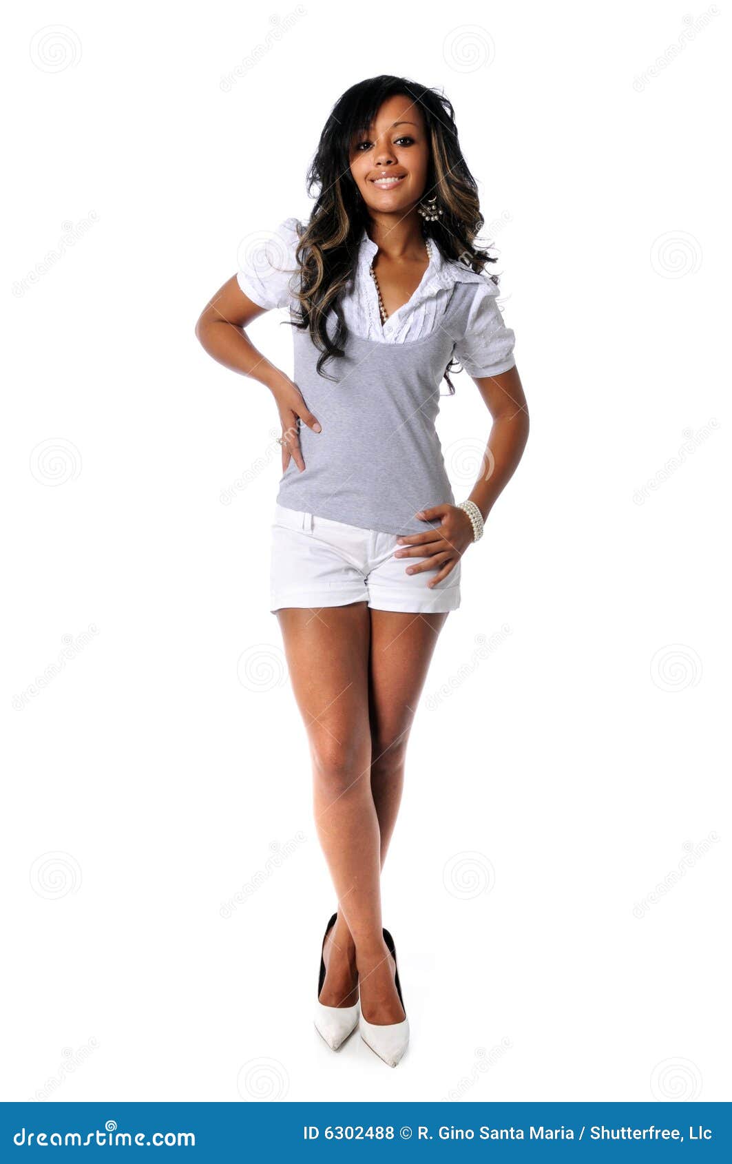 Woman Standing Royalty Free Stock Photos - Image: 6302488