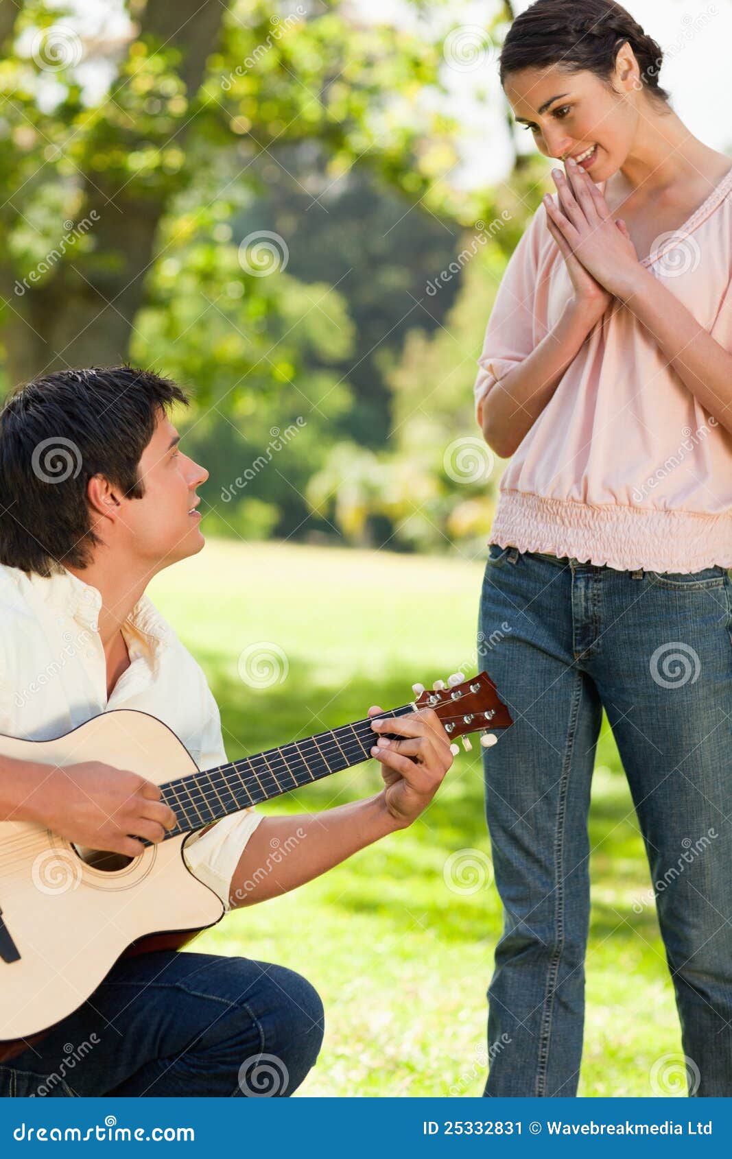 Woman Standing in Admiration of Her Friend Stock Image - Image of ...