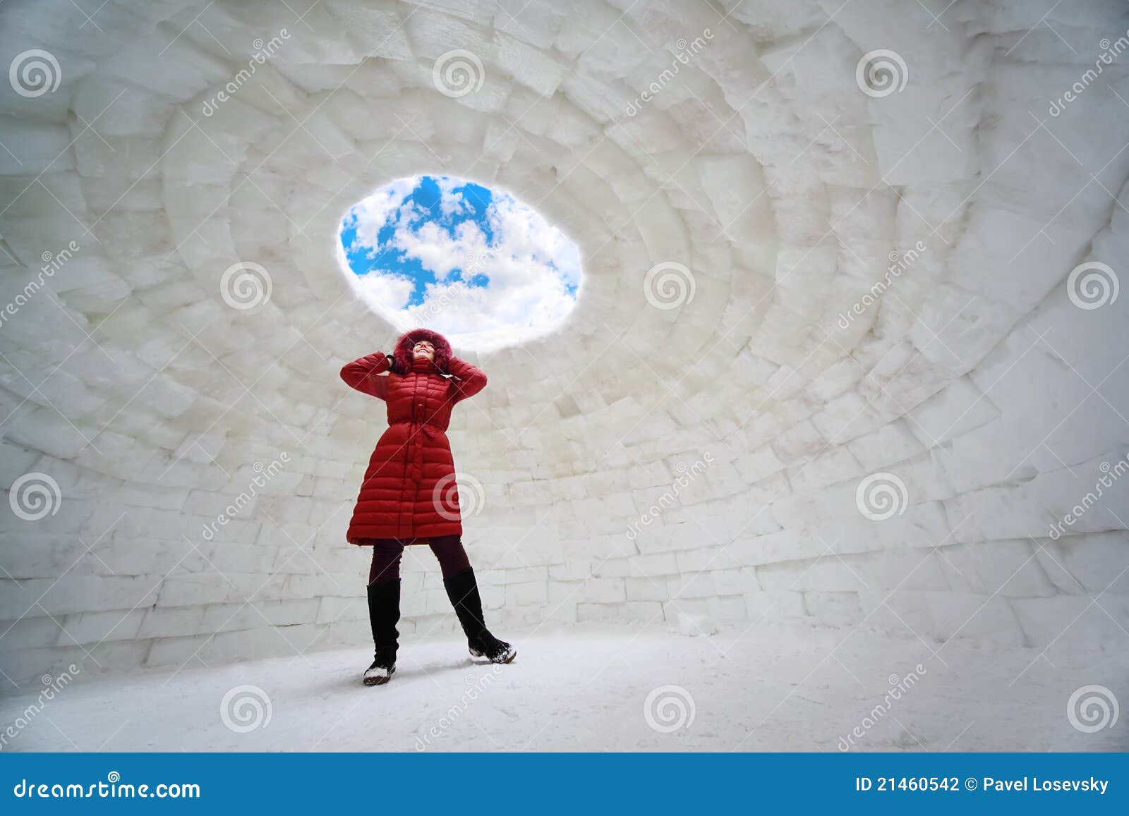 Inside An Igloo In Finnish Lapland, Like Home, Human Face Made Of Ice ...