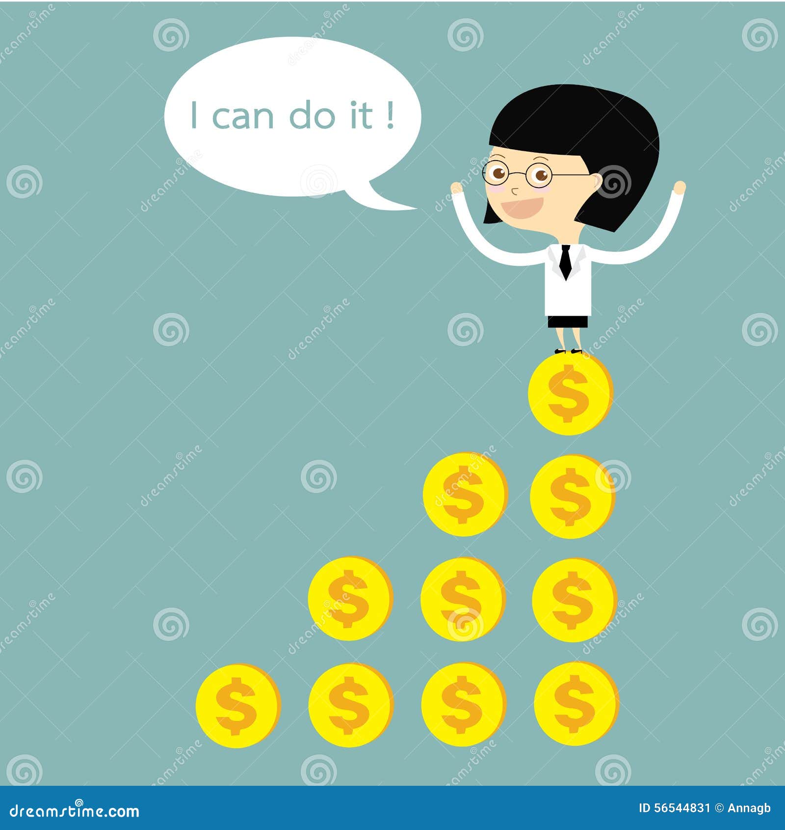 Success I Can Do Stock Illustrations – 152 Success I Can Do Stock ...
