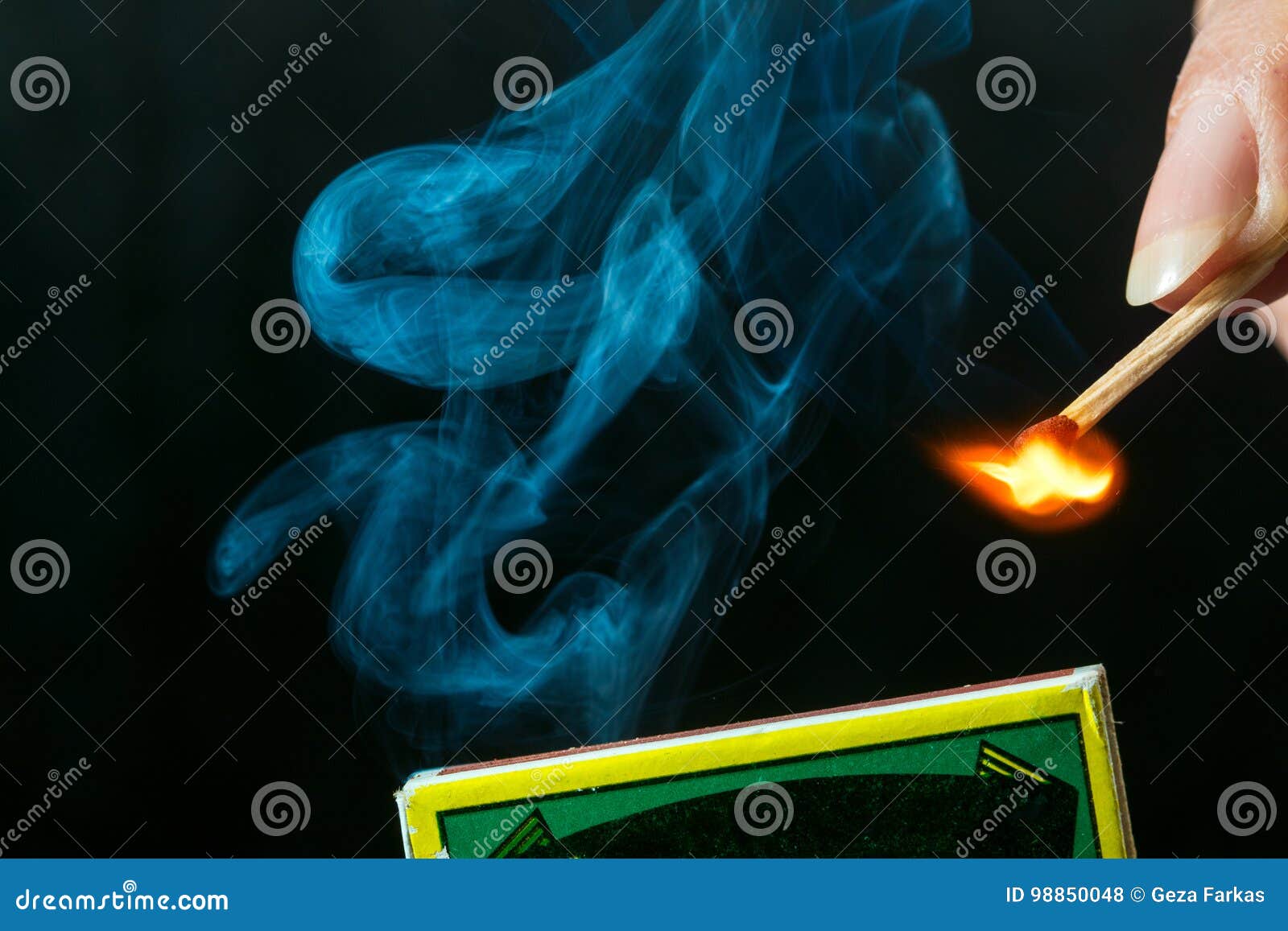 Matchstick On Striking Surface Royalty-Free Stock Photo | CartoonDealer ...