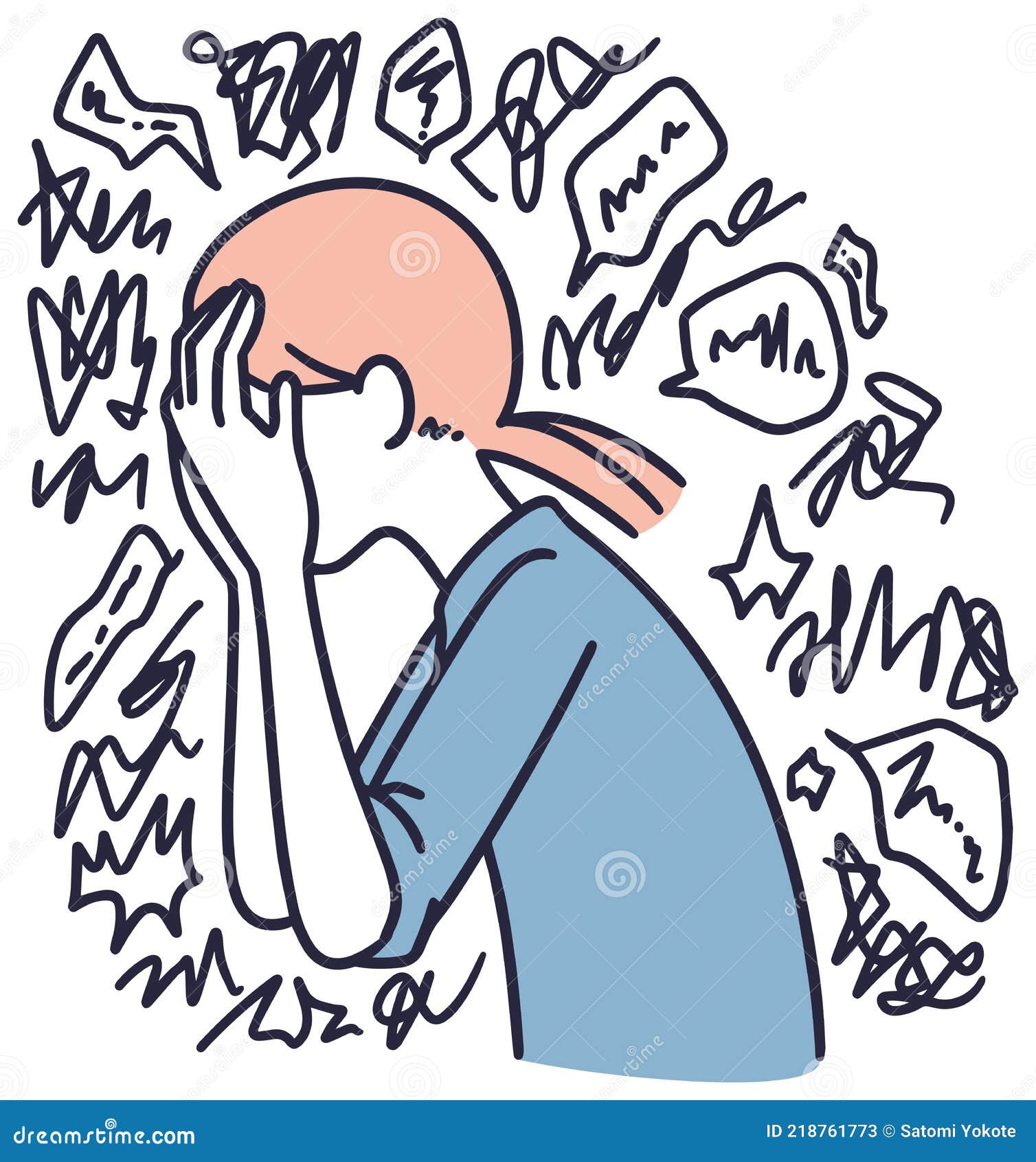 Fat Woman Struggling With An Arrow Of Weights. Cartoon Vector ...