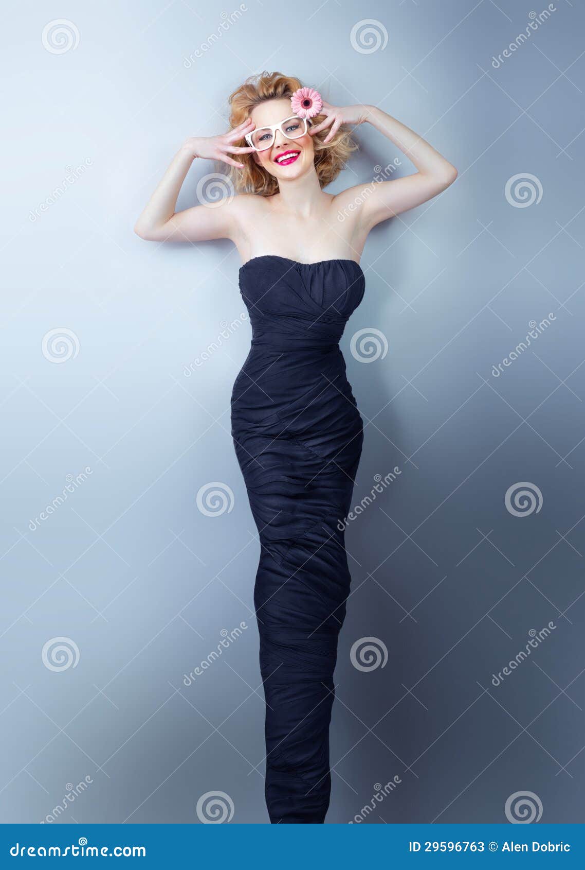 Woman, studio shot stock image. Image of long, creative - 29596763