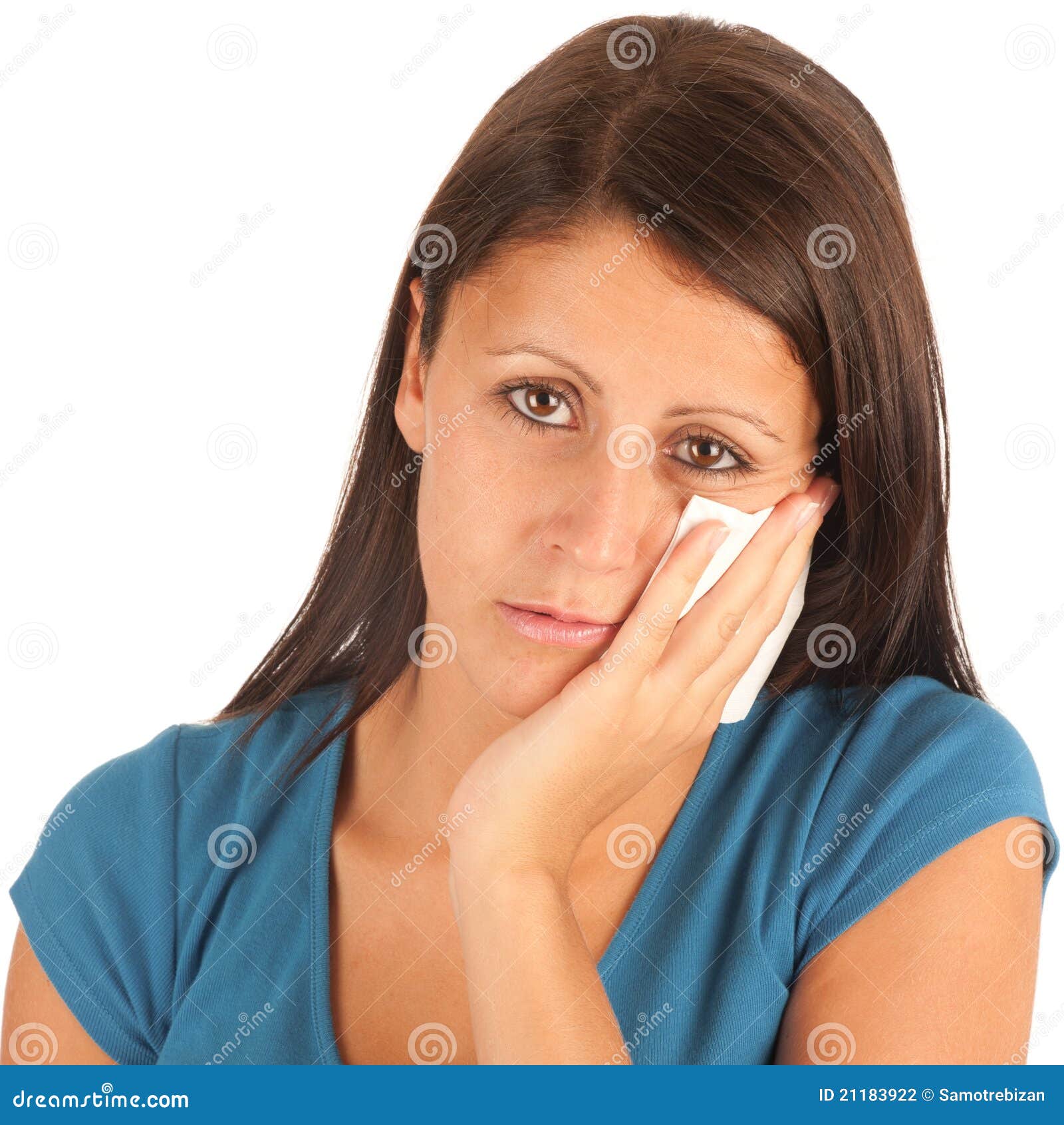 Woman Suffering from Toothache Stock Photo - Image of health ...