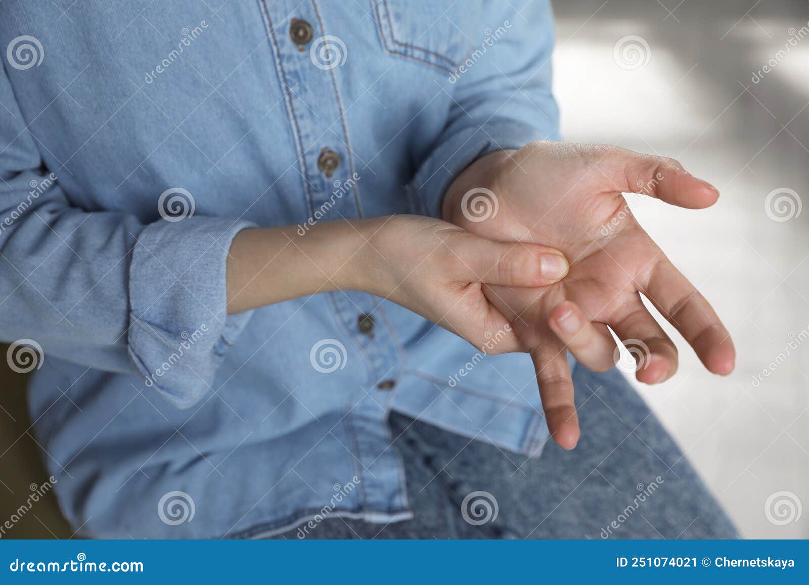 Trigger Finger With Inspiration And Healthcare/medical Concept On Desk ...