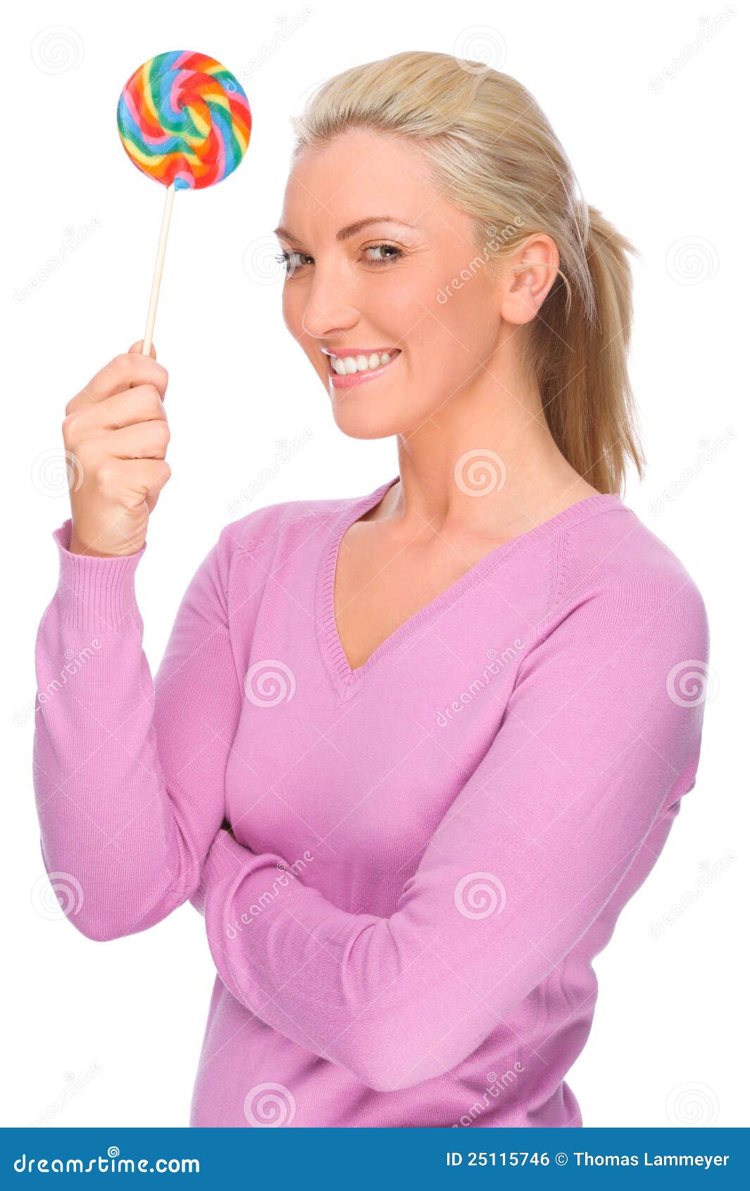 Woman with sweets stock photo. Image of beauty, pretty - 25115746