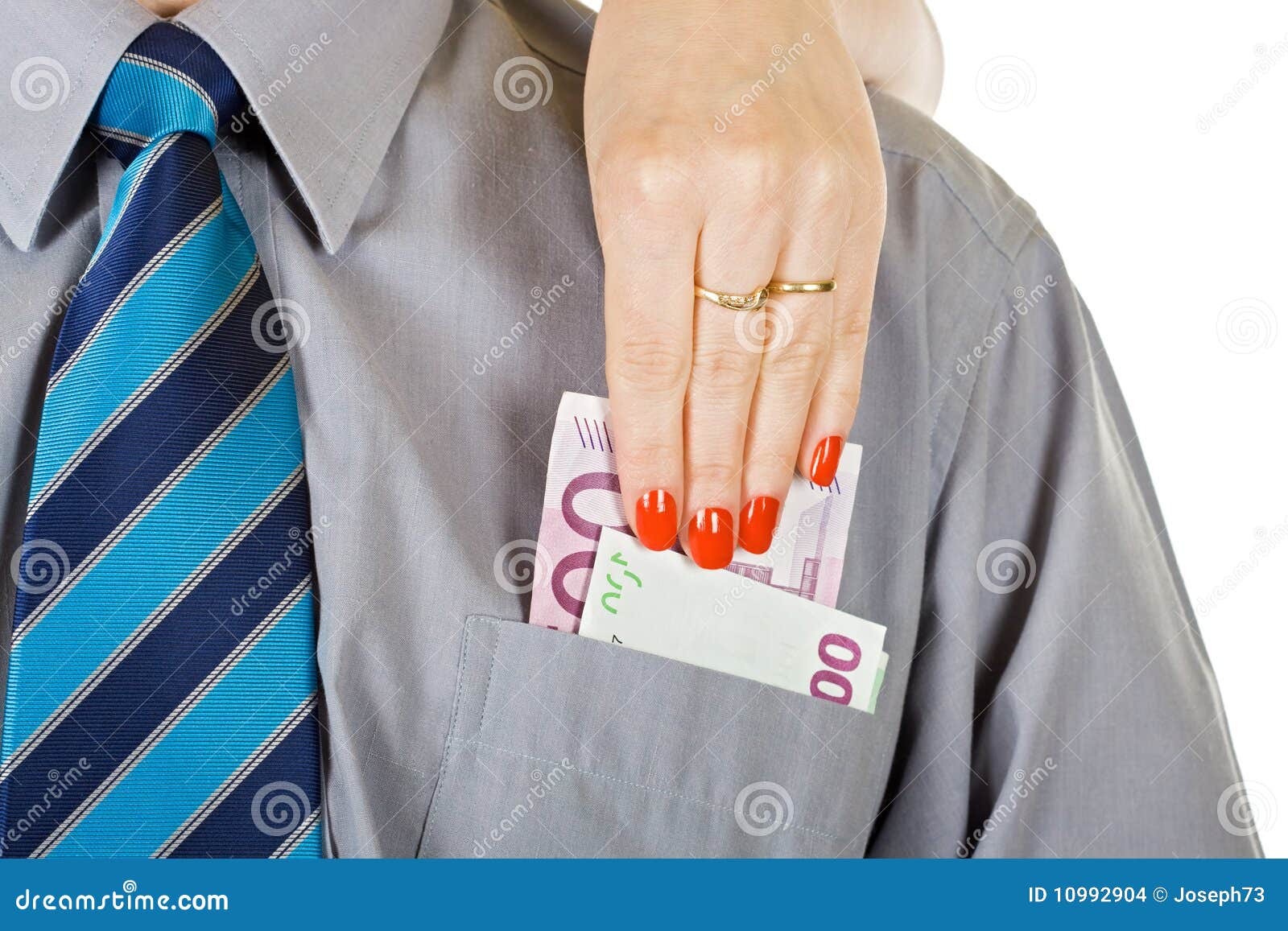 Woman Take Out the Money from the Pocket Stock Photo - Image of grasp ...