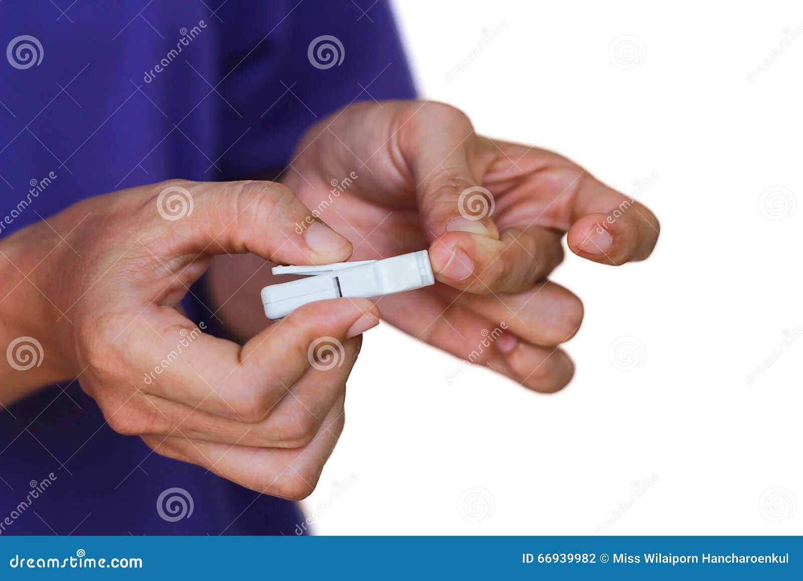 Woman Taking Blood Sugar Test Stock Photo - Image of diabetic ...