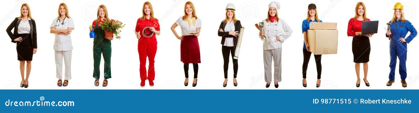 Woman Taking a Career Choice Stock Image - Image of stand, orientation ...