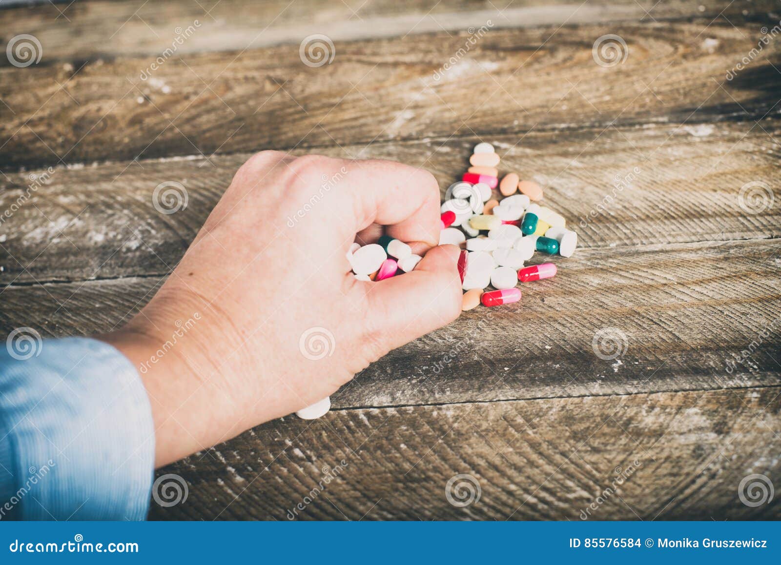 Woman taking drugs stock photo. Image of health, lavage - 85576584