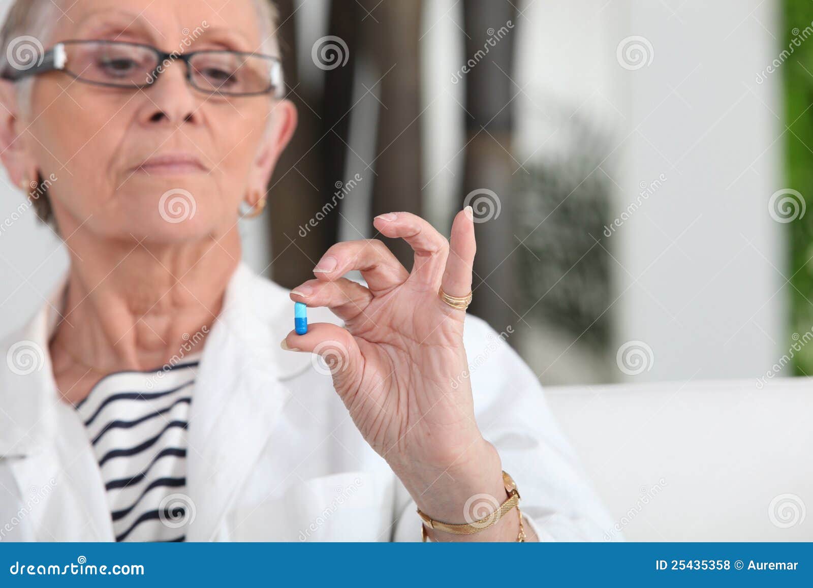 Woman taking medication stock photo. Image of health - 25435358