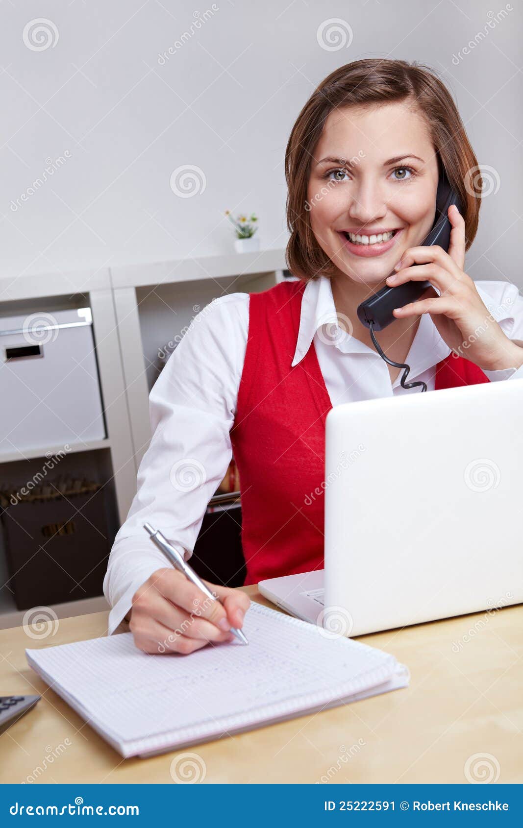Woman Taking Notes during a Phone Call Stock Image - Image of employee ... Woman Taking Notes during a Phone Call Stock Image - Image of employee ...