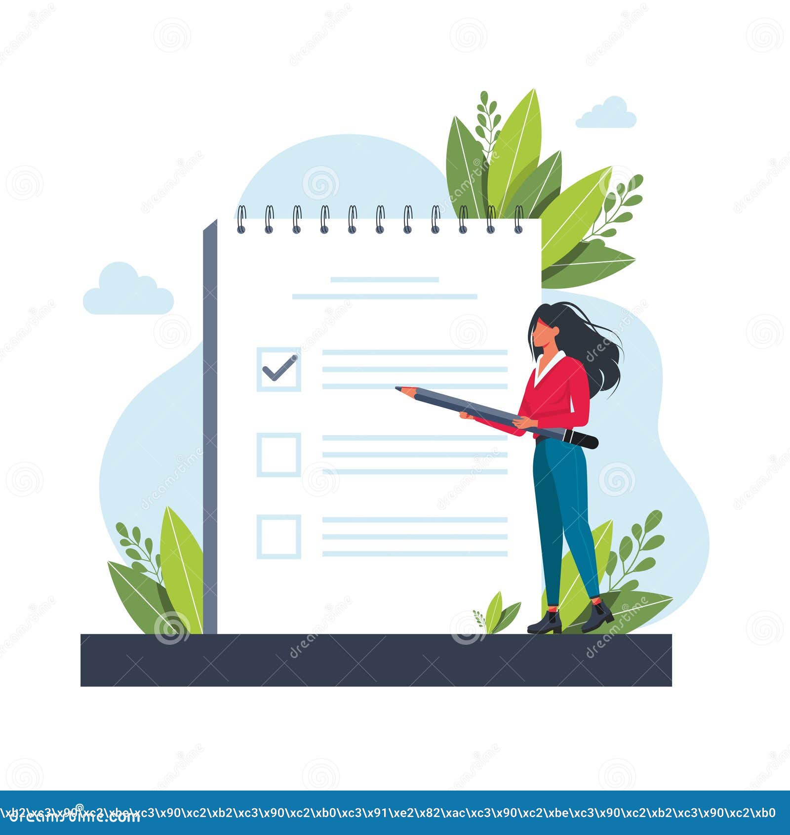 Man, Manager Prioritizing Tasks In To Do List. Man Taking Notes ...