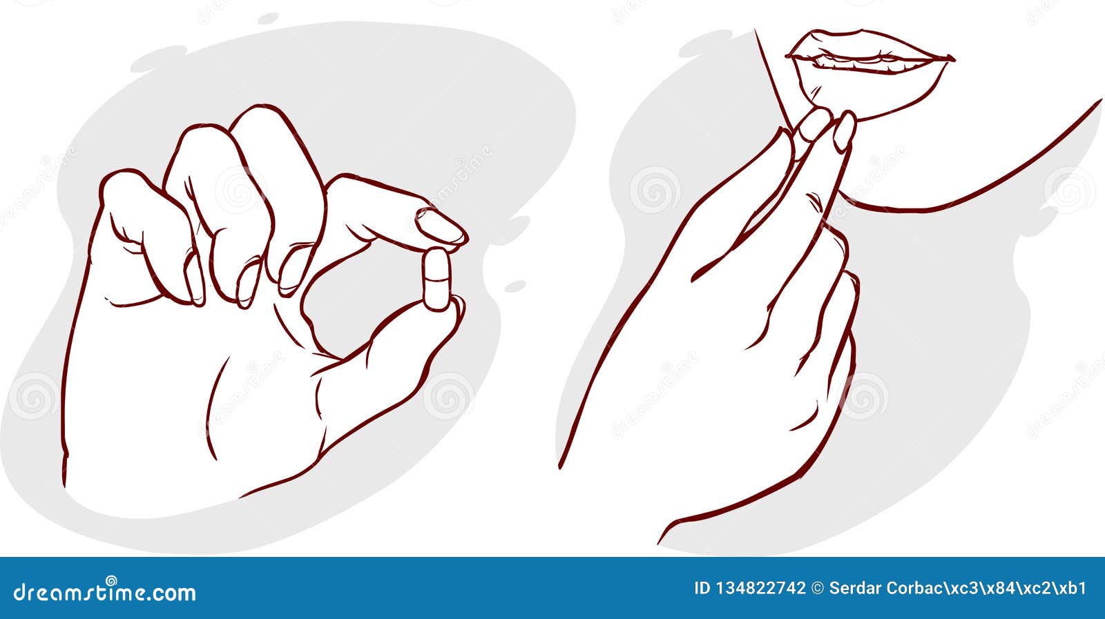 Man Taking Pill Illustration. Cartoon Vector | CartoonDealer.com #71986571