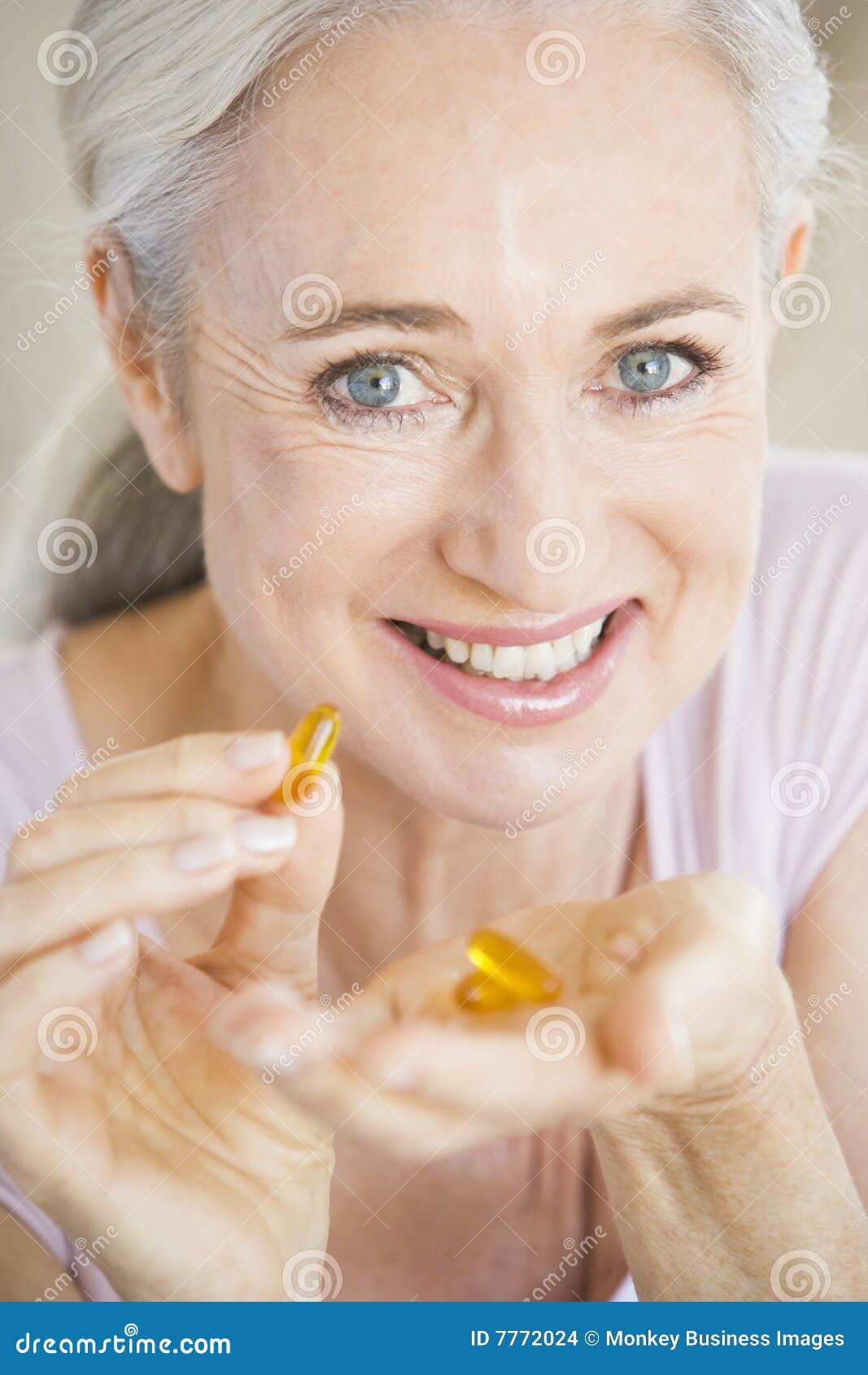 Woman Taking Pills stock photo. Image of problem, color - 7772024