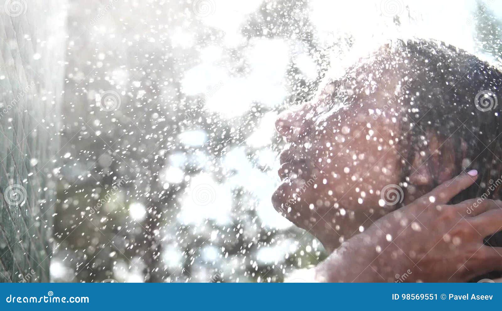 Woman Taking Shower Outdoors Stock Footage And Videos 299 Stock Videos