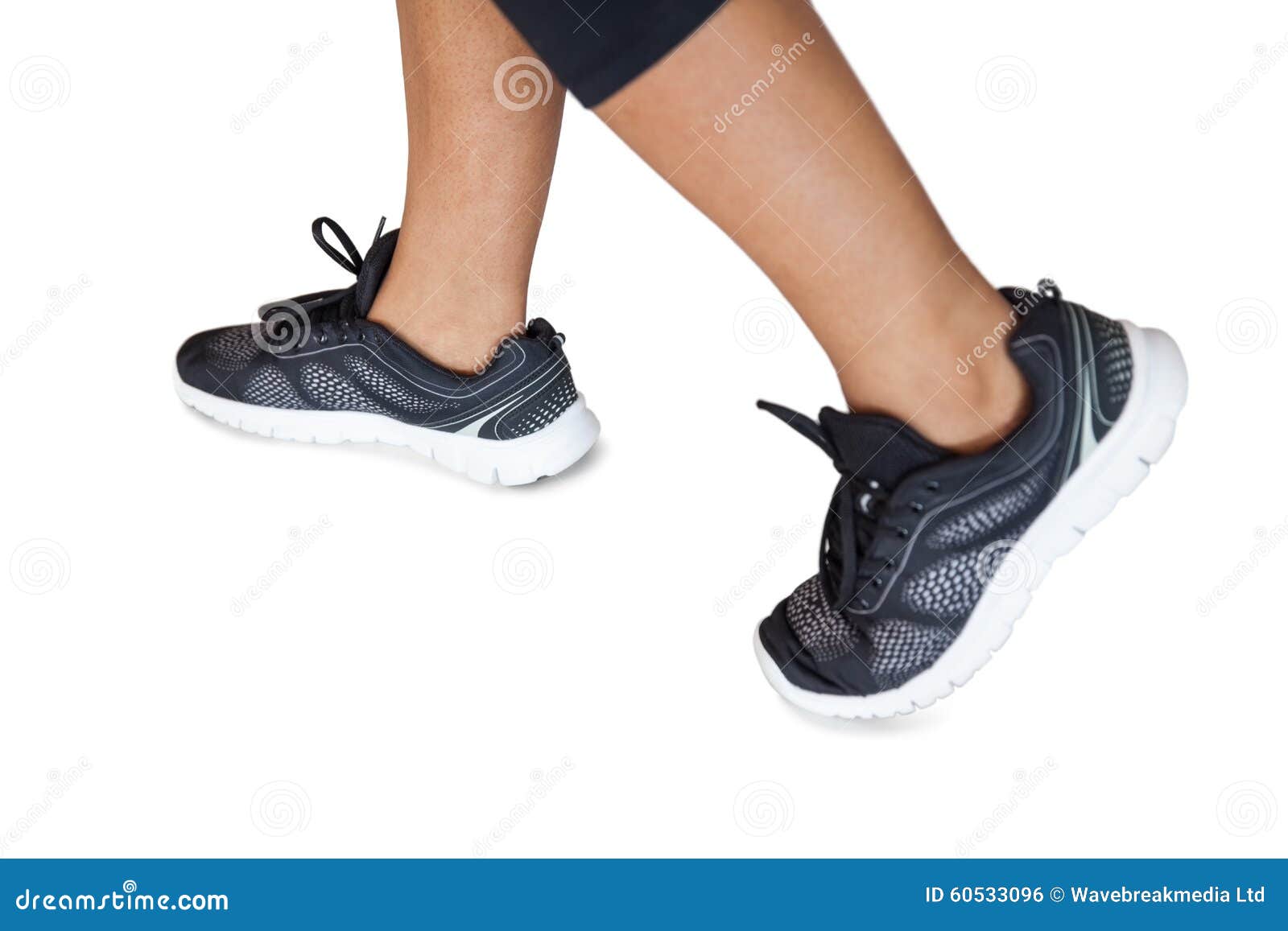 A Woman taking a step stock photo. Image of sporty, athletic - 60533096