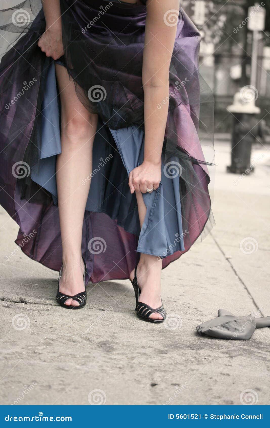 Woman Tearing Gown stock image. Image of fancy, high, formal - 5601521